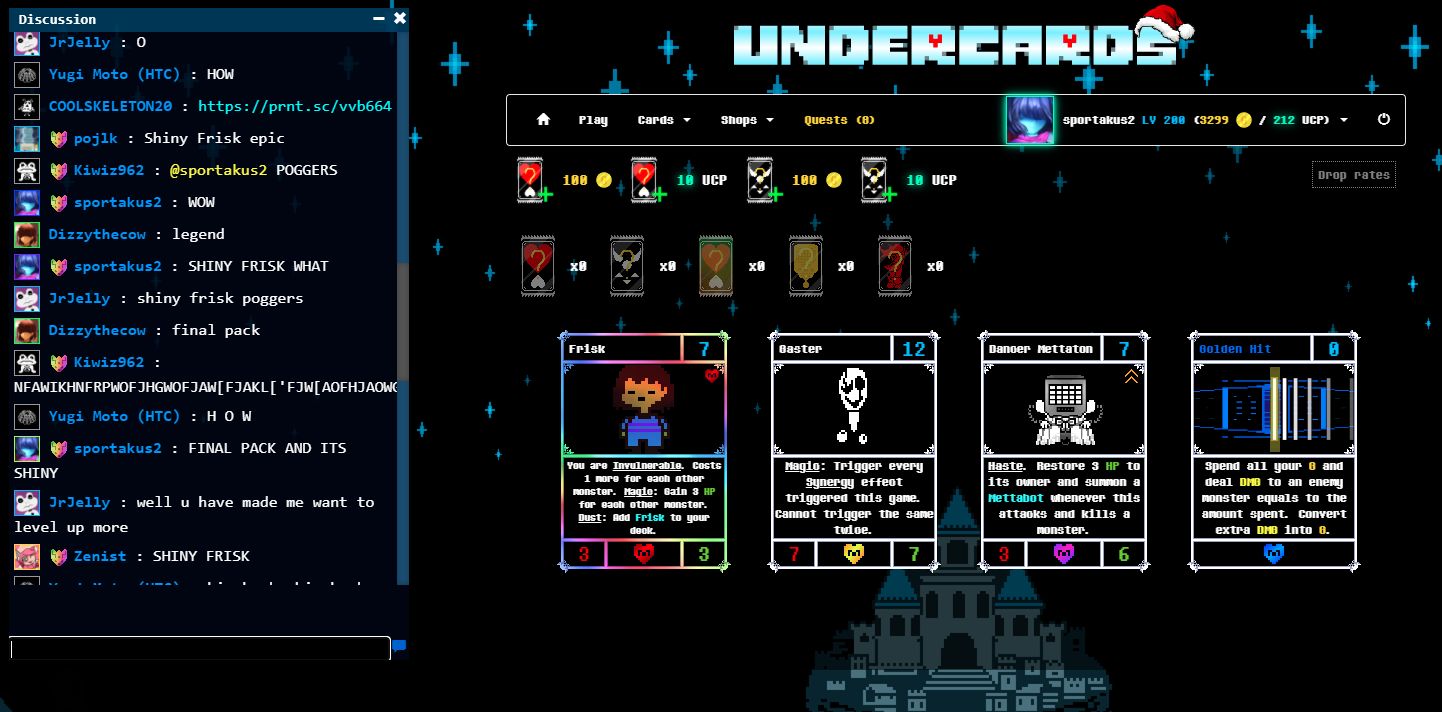 FINAL PACK SHINY FRISK | Scrolller