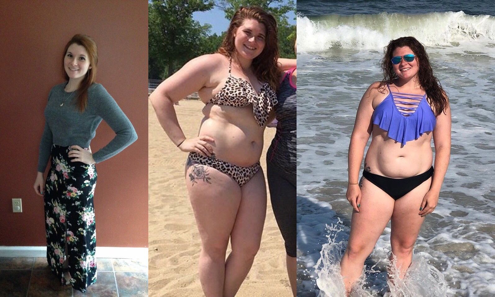 Finally accepted her weight gain... | Scrolller