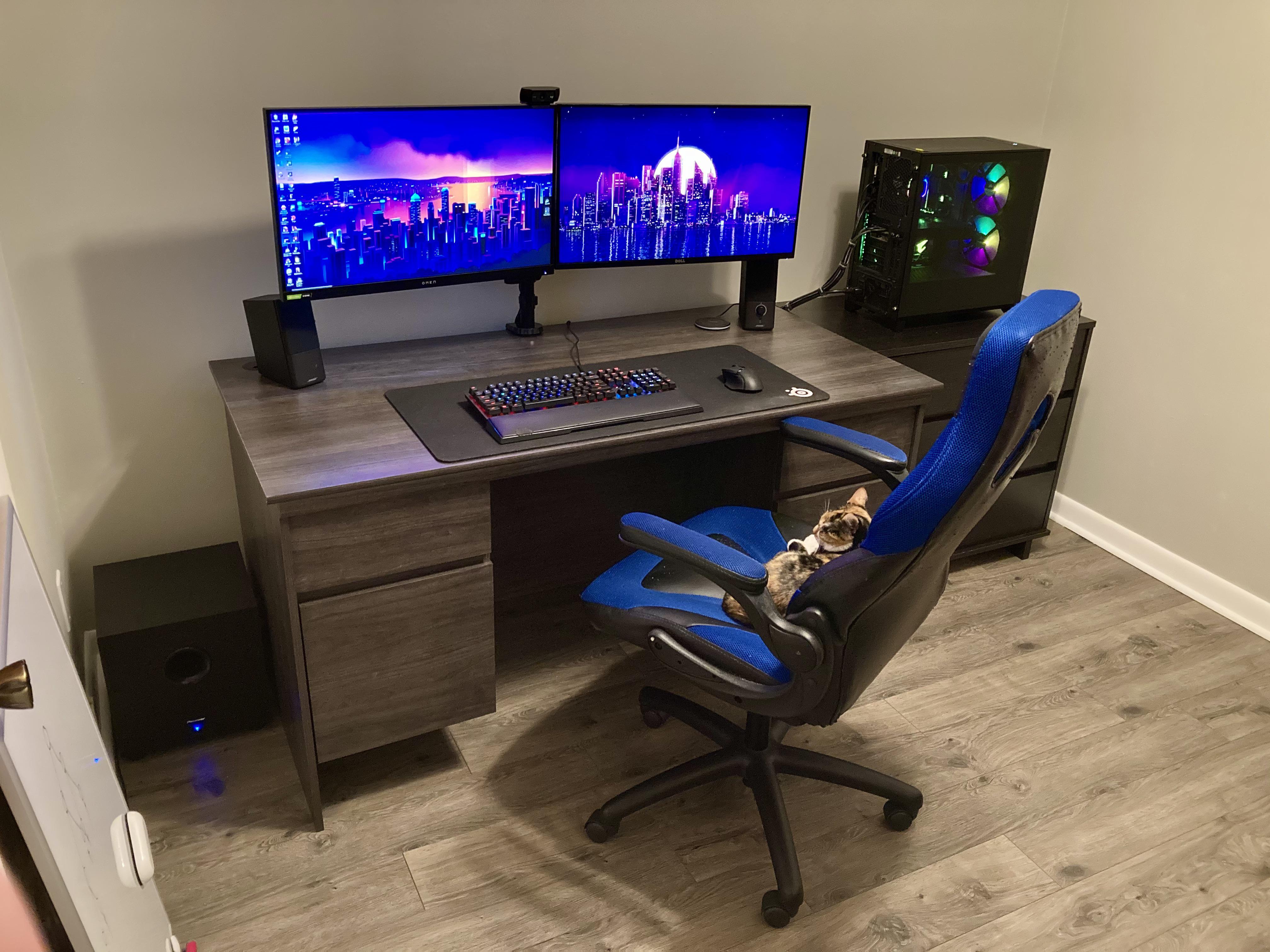 Finally, after 10 years I finally figured out how to do proper cable management! Anyone have ...