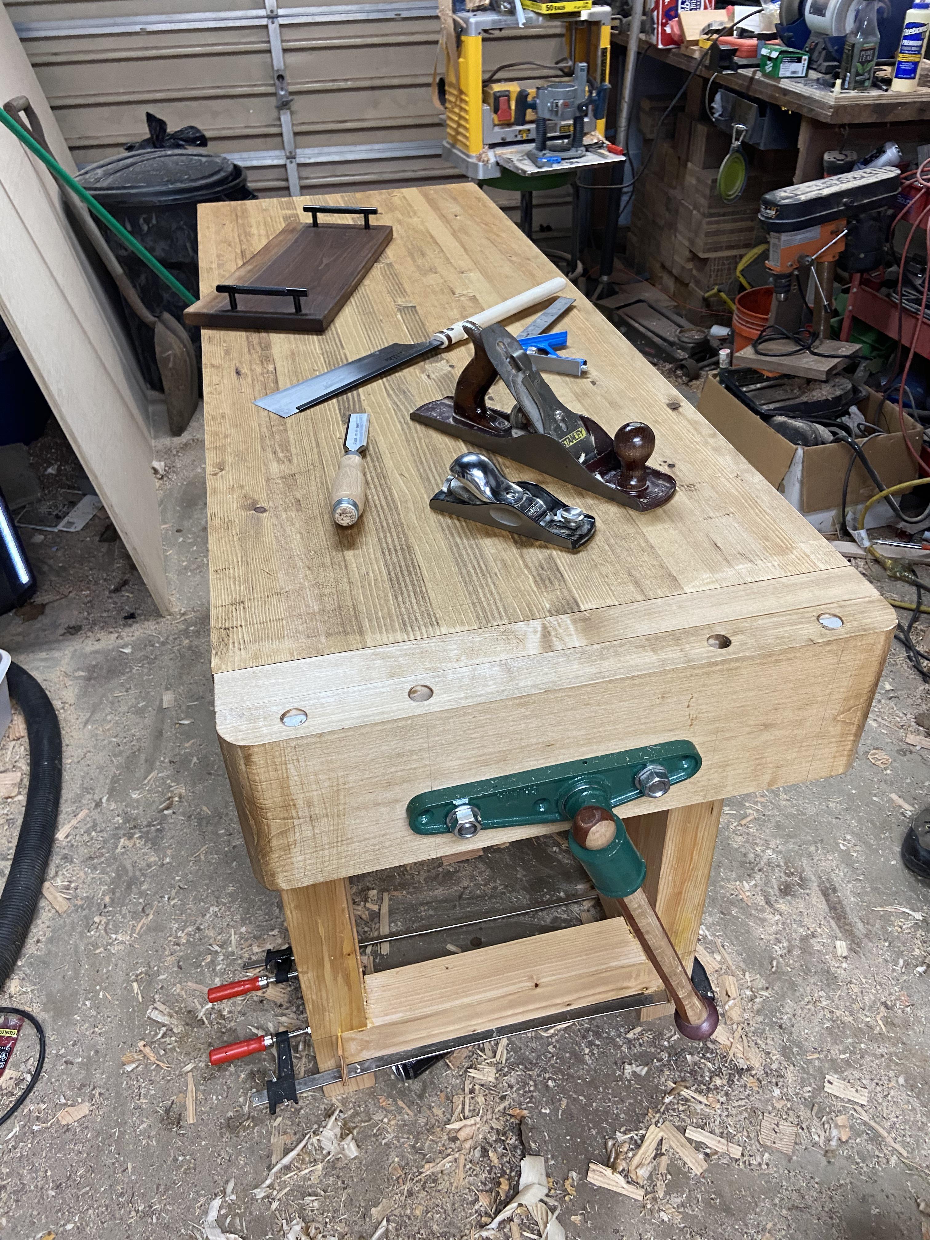 Finally after two years I have a real workbench. | Scrolller