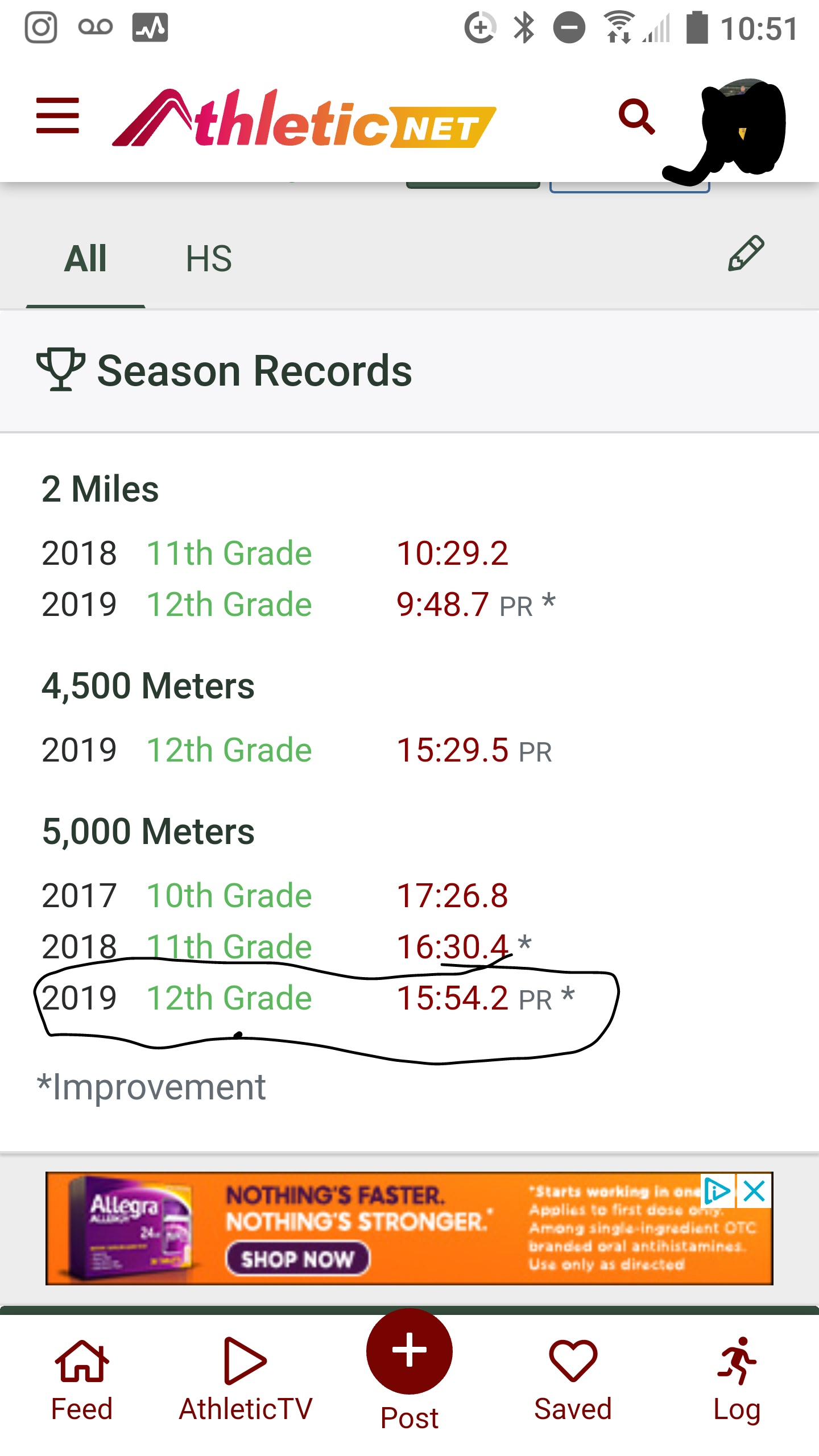 Finally broke 16:00! | Scrolller