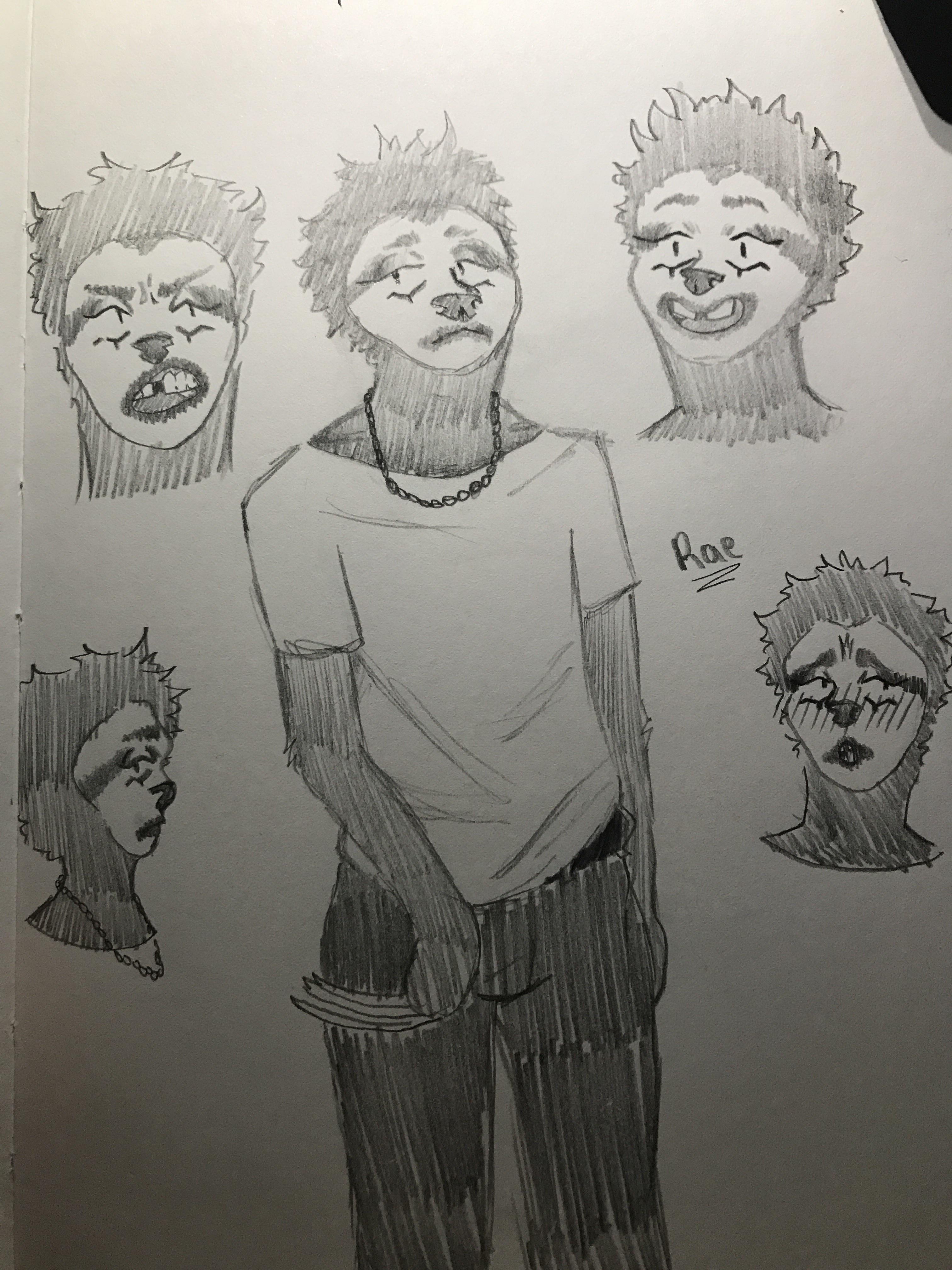 Finally drew my first fursona. Meet Rae. | Scrolller