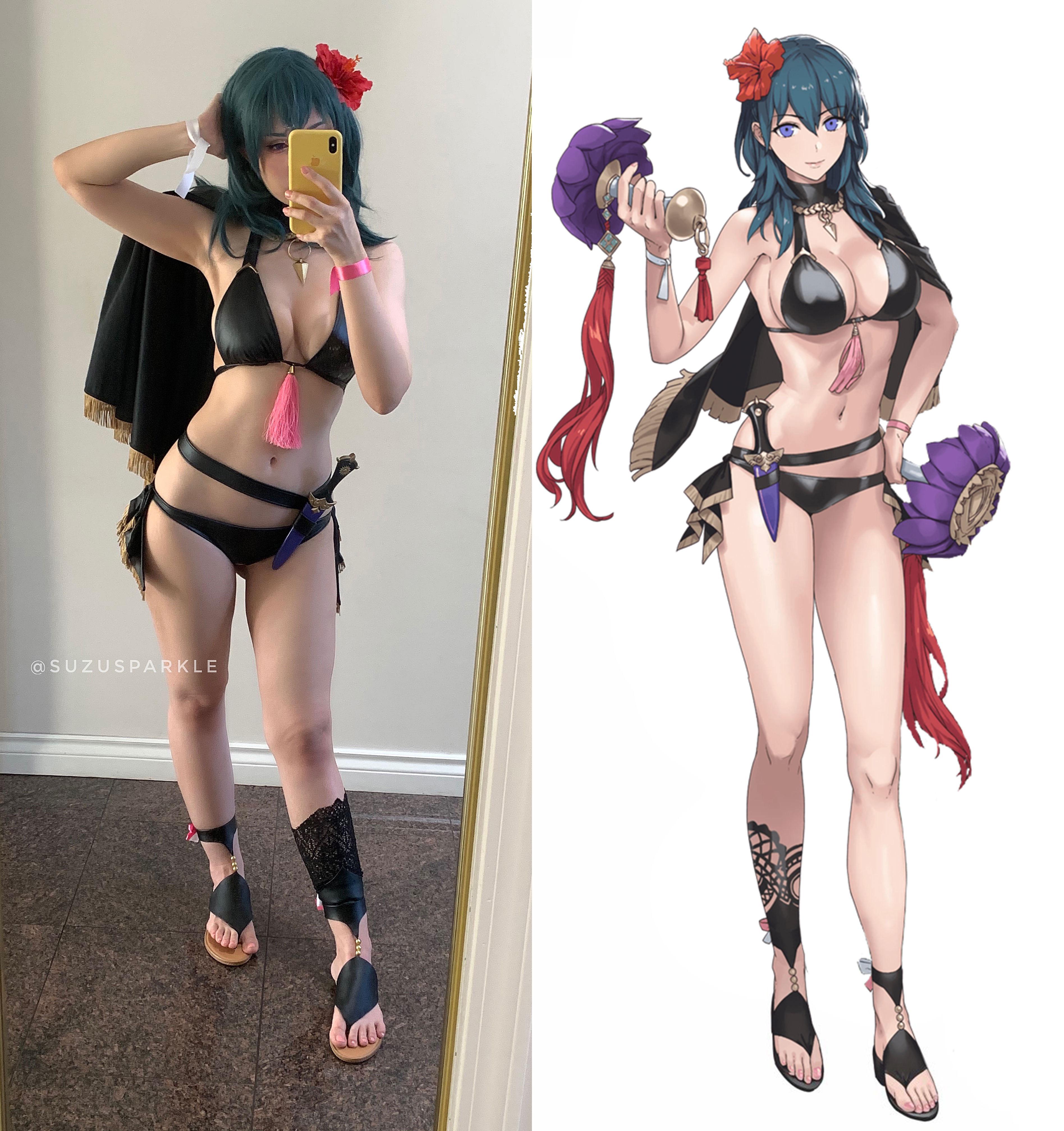 Finally finished my summer Byleth cosplay! 🏝 | Scrolller