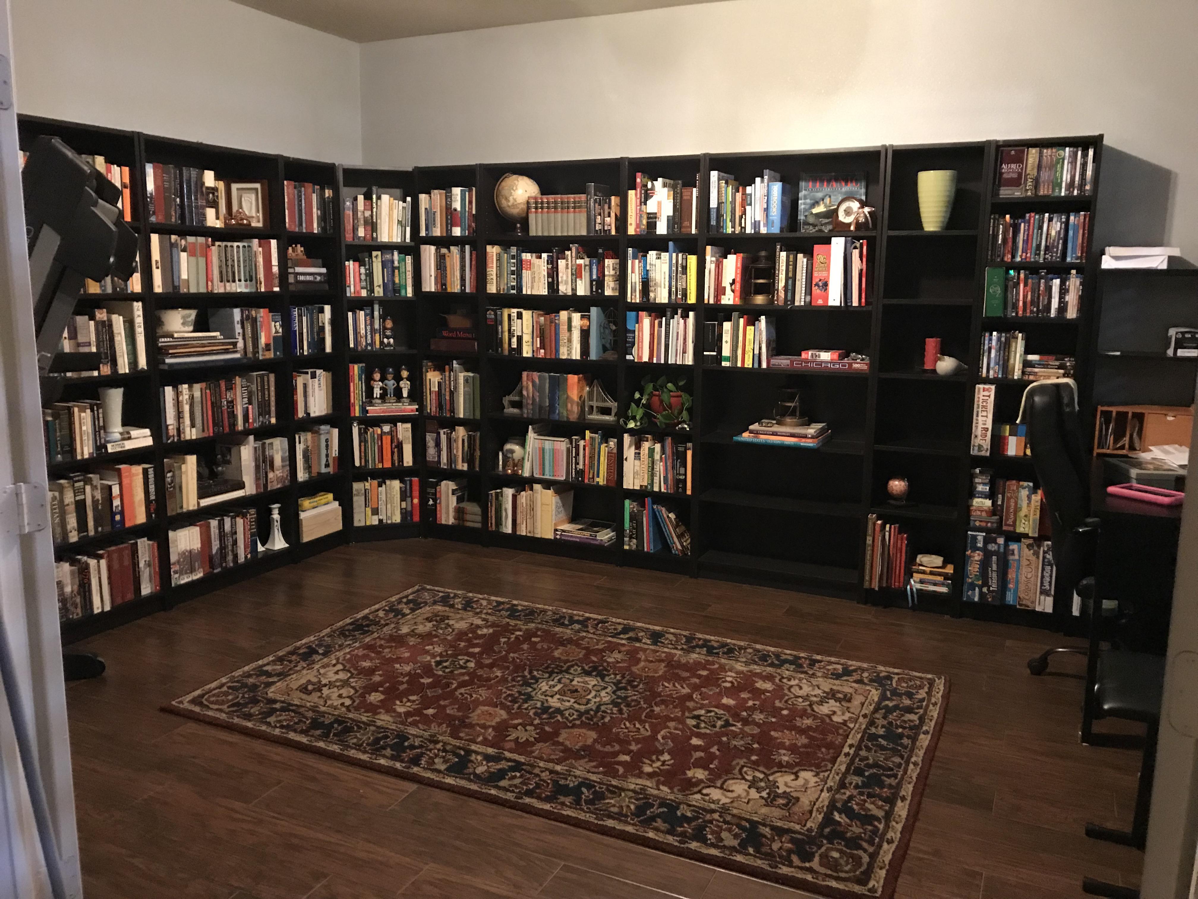 Finally finished the renovation of our home library. | Scrolller