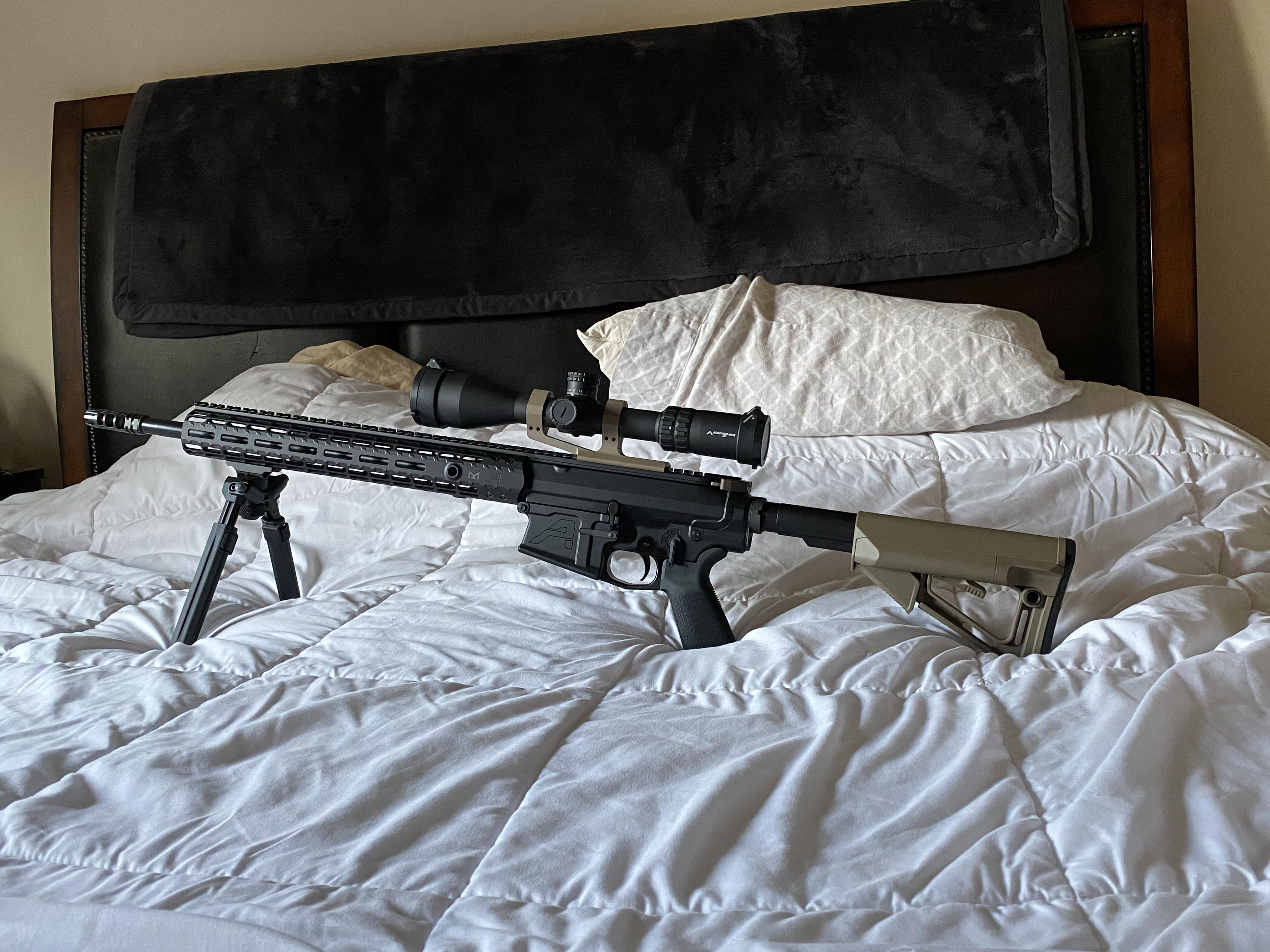 Finally got my 18” Ar10 complete. | Scrolller