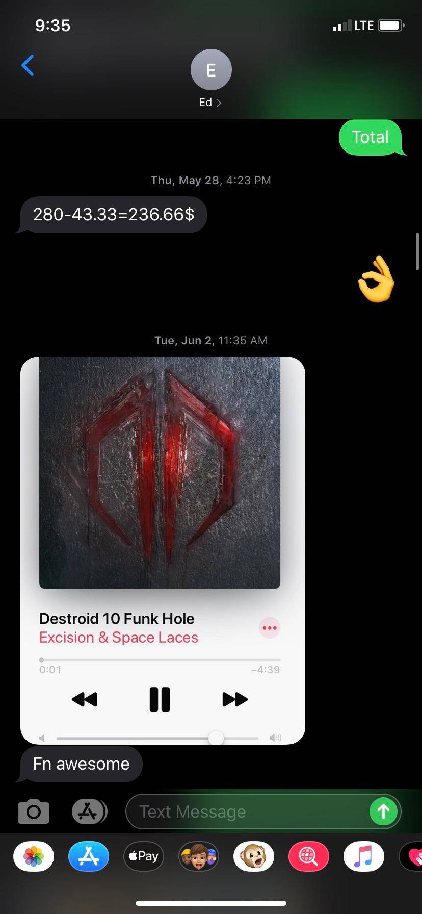 Finally hooked my 45 year old coworker after months of blasting wubs on the clock! | Scrolller