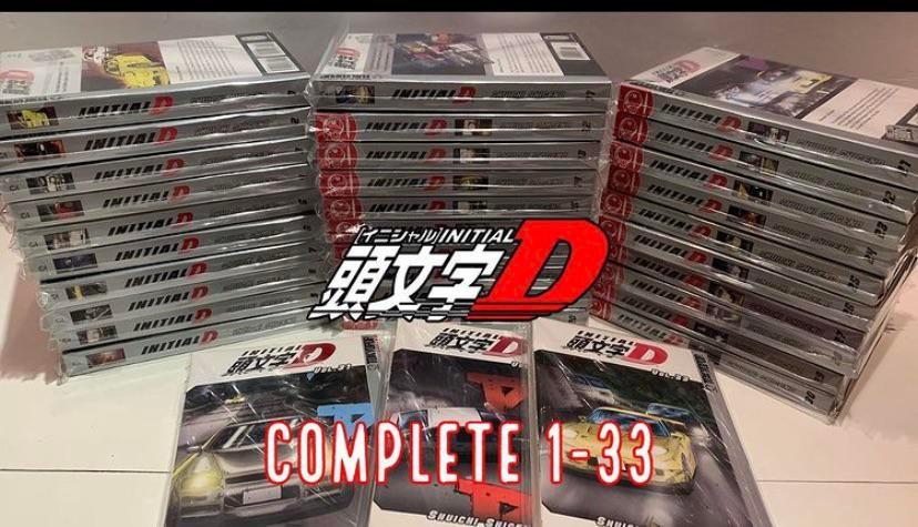 FINALLY! Initial D Manga COMPLETE | Scrolller