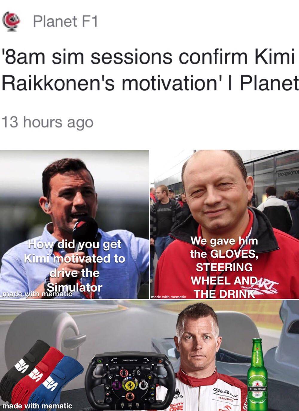 Finally, Kimi got everything | Scrolller