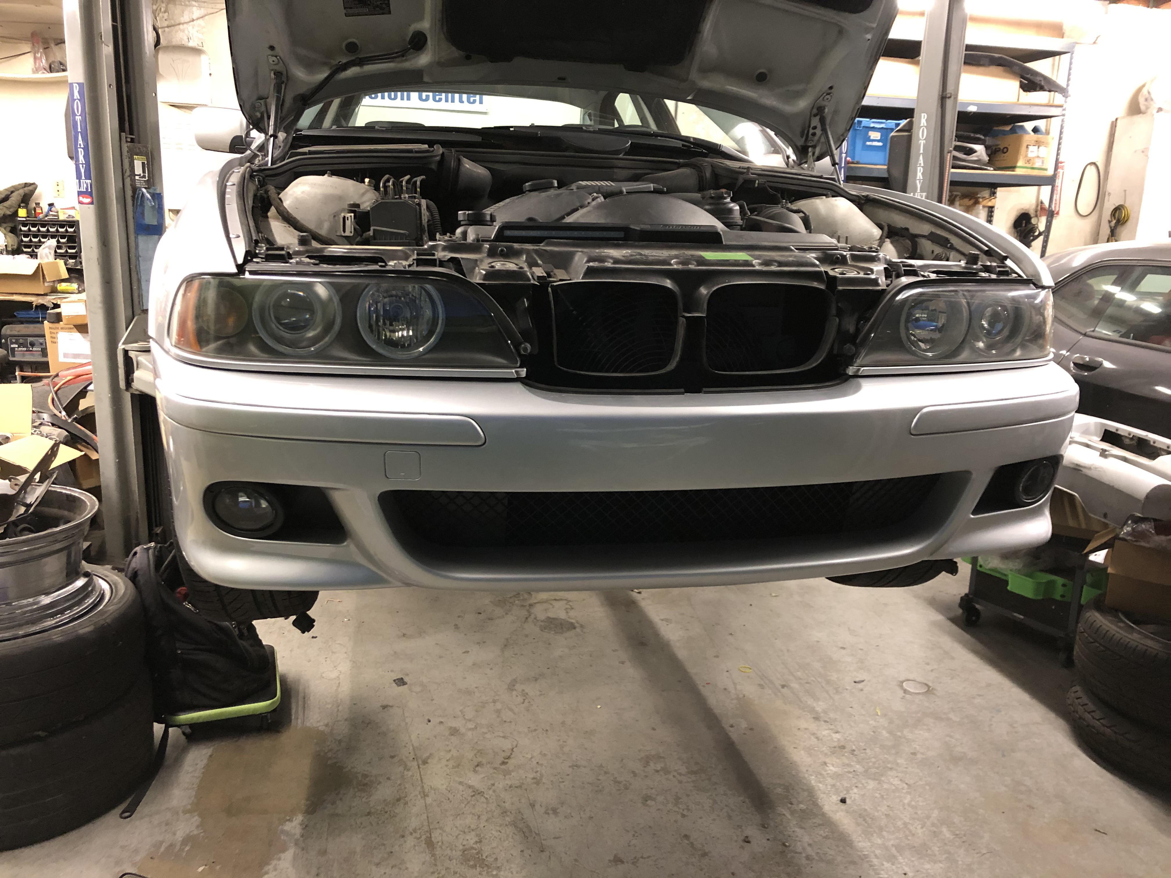 Finally put the front bumper on. Just need to swap out the fog light plugs. | Scrolller