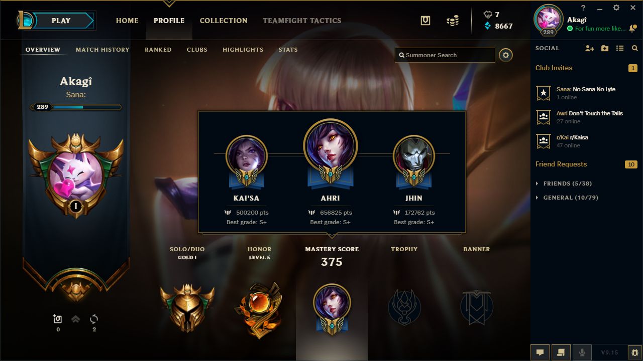 Finally reached 500k on Kai'Sa | Scrolller