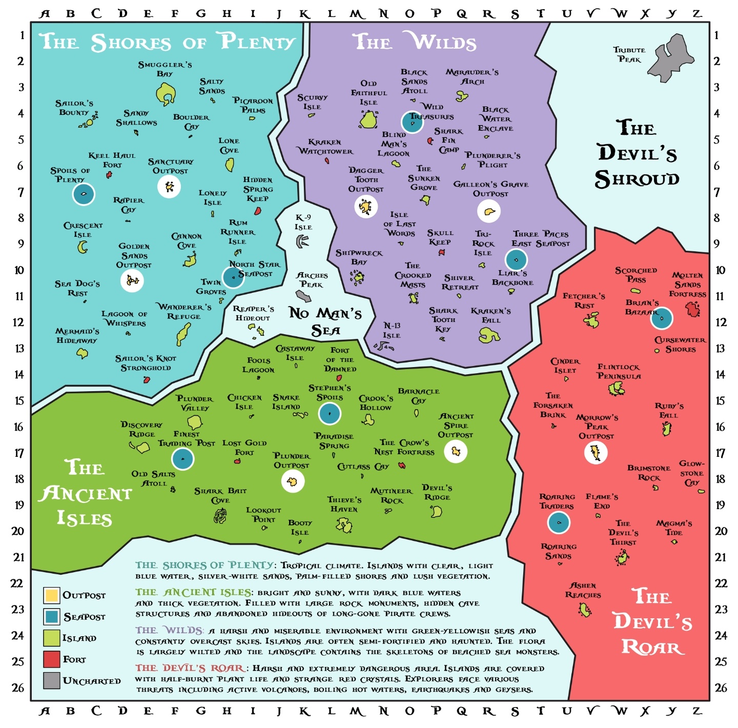 Finally someone made a sea of theives map | Scrolller