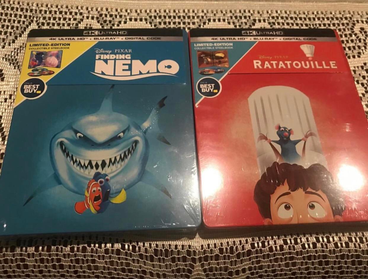 Finding Nemo and Ratatouille Steels | Scrolller