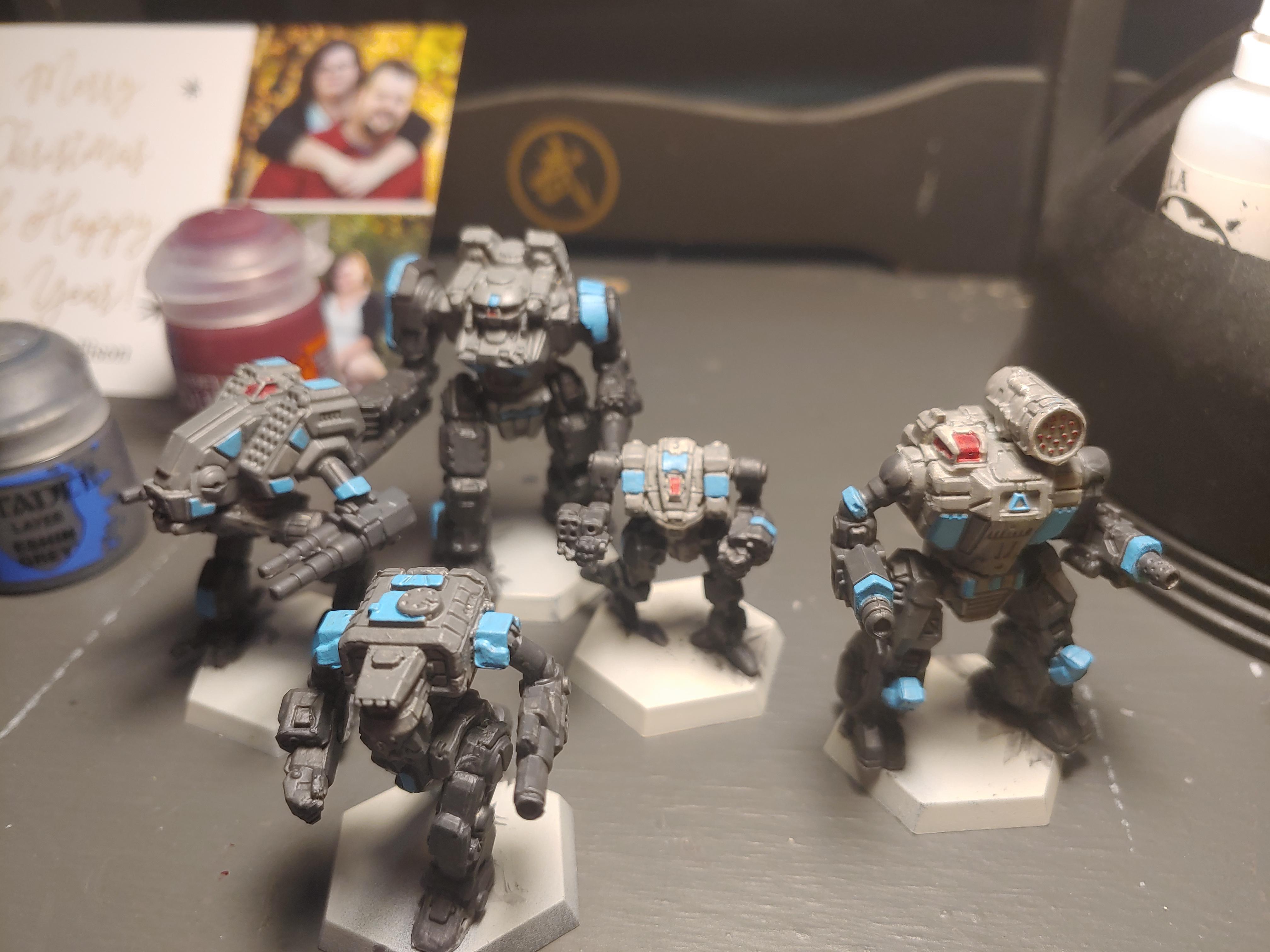 Finished painting my first Star for my Ghost Bears. | Scrolller