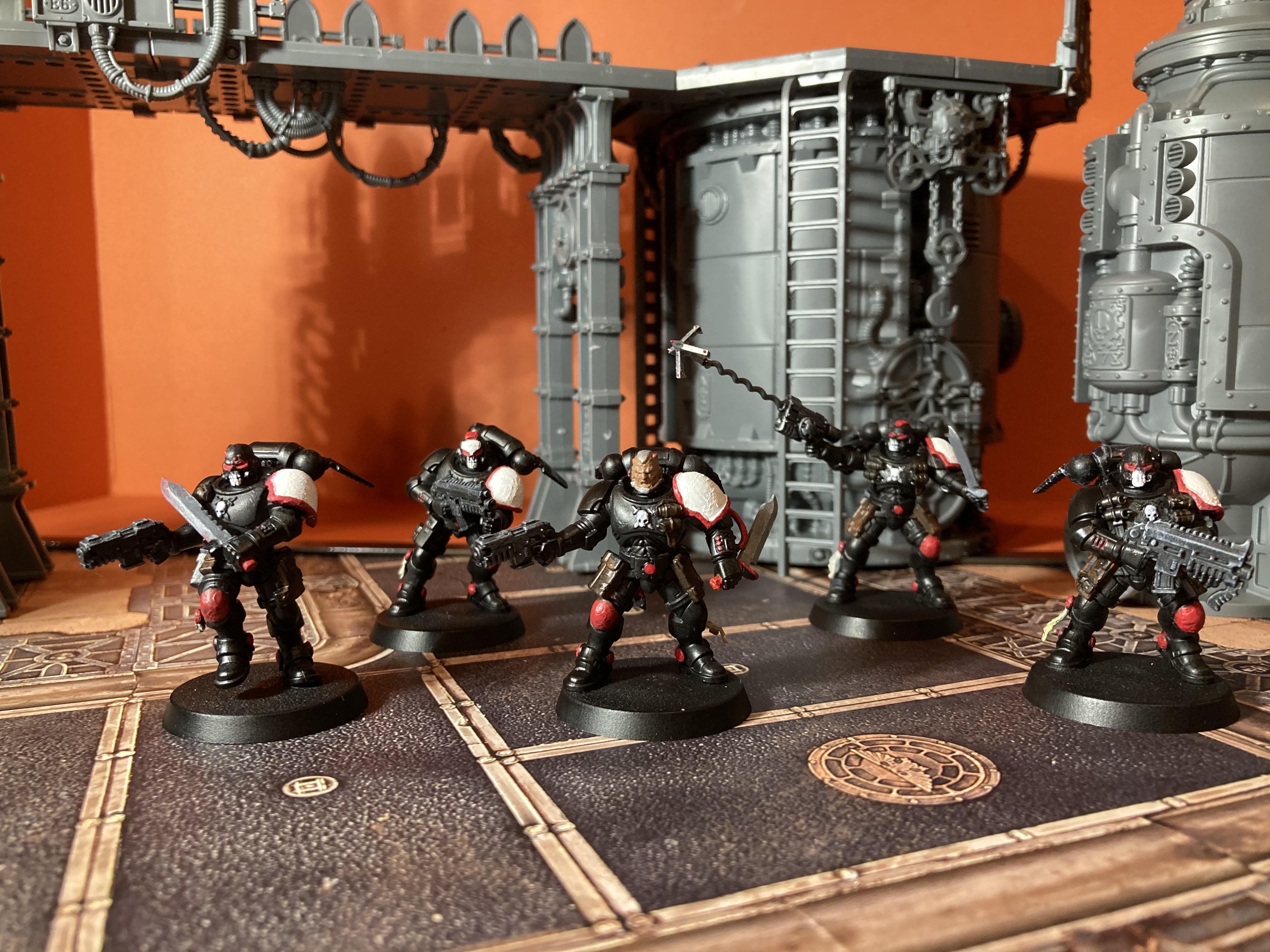 Finished Painting My Very First Models - Kill Team Obsidian Scalpel | Scrolller