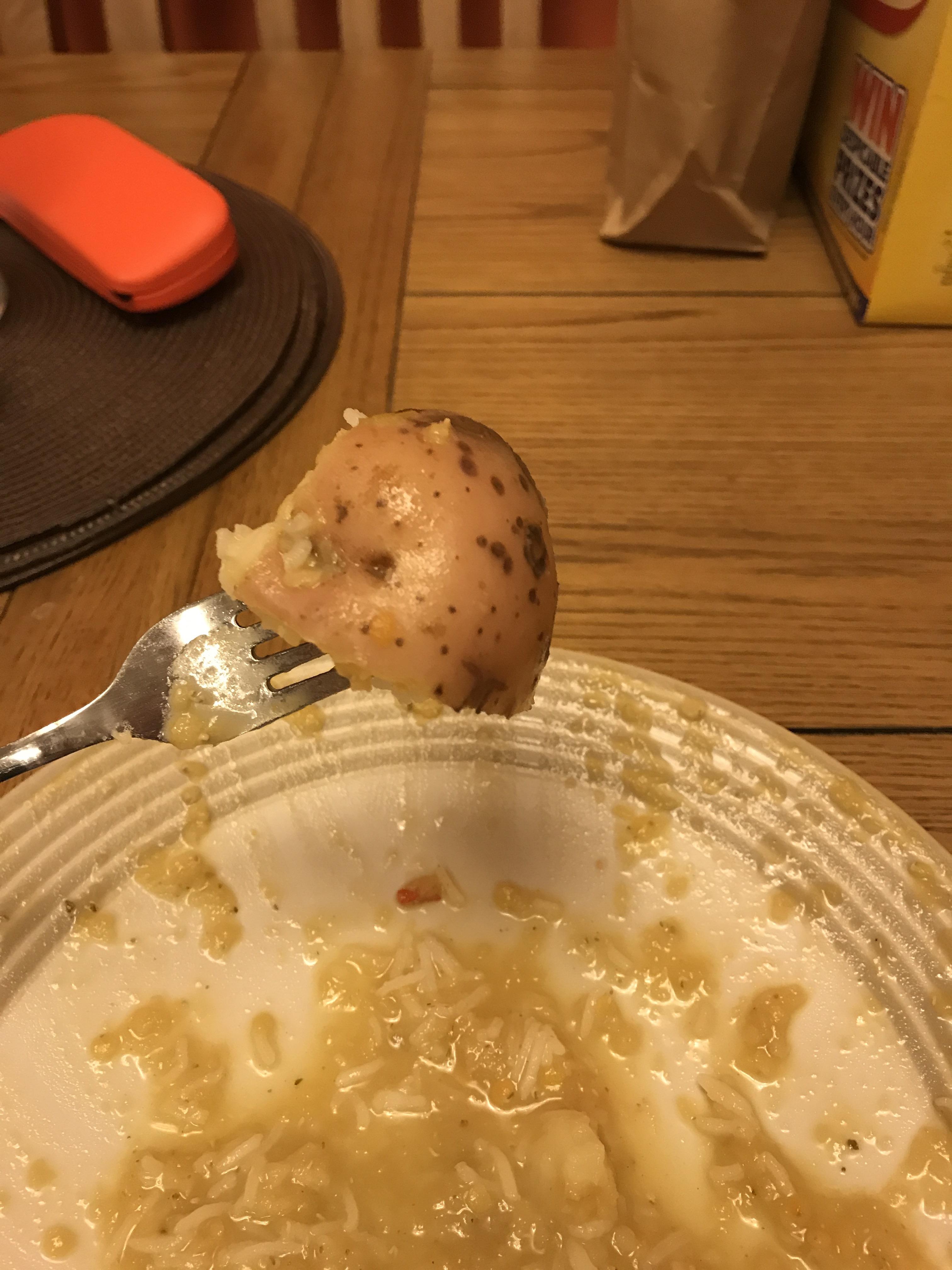 Finishing my Potato | Scrolller