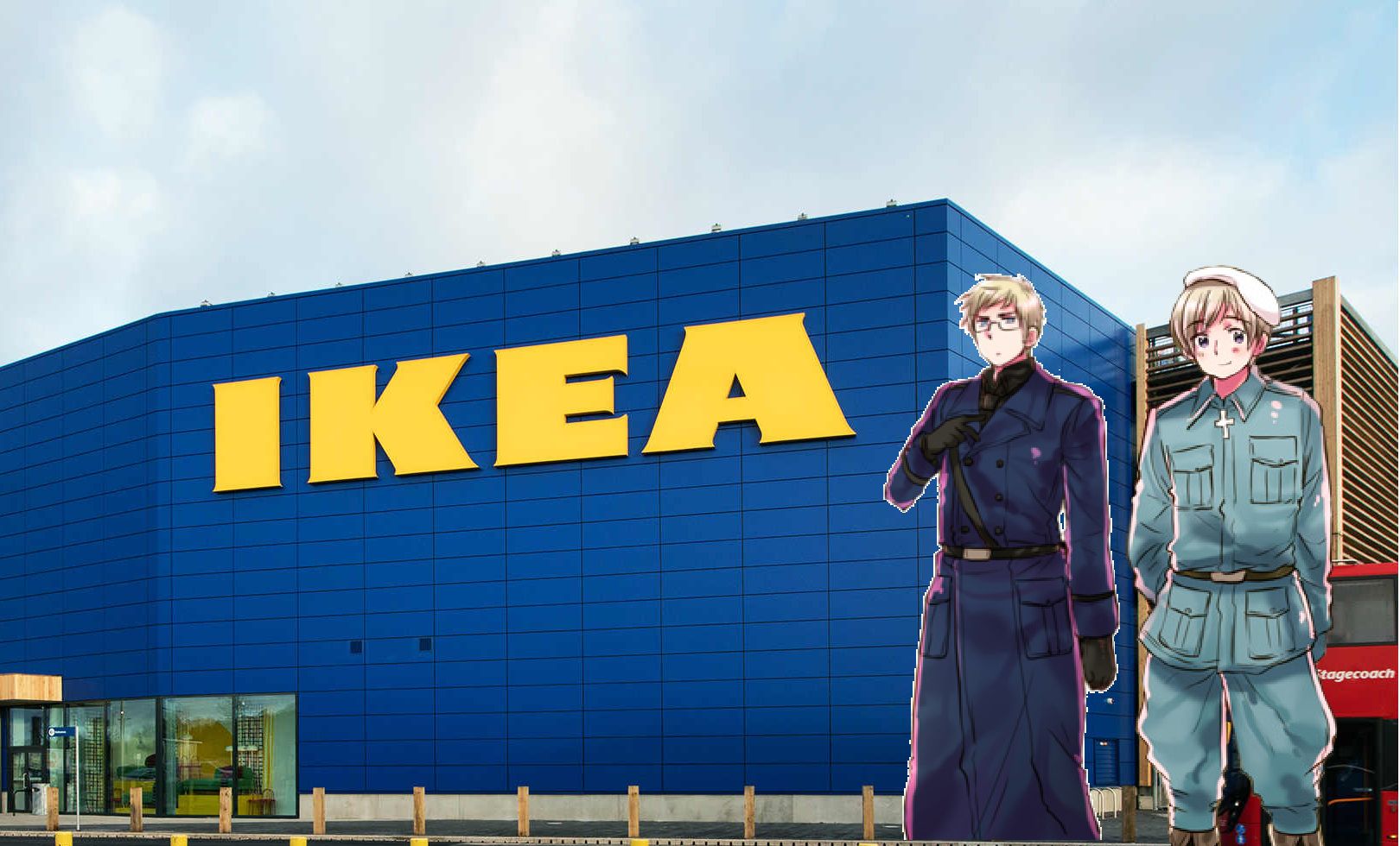 Finland and Sweden at IKEA. | Scrolller