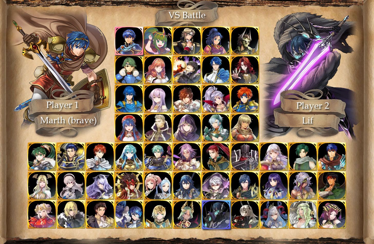 "Fire Emblem: Worlds Collide" or a Mock-up Menu if FEH was a fighting game! | Scrolller