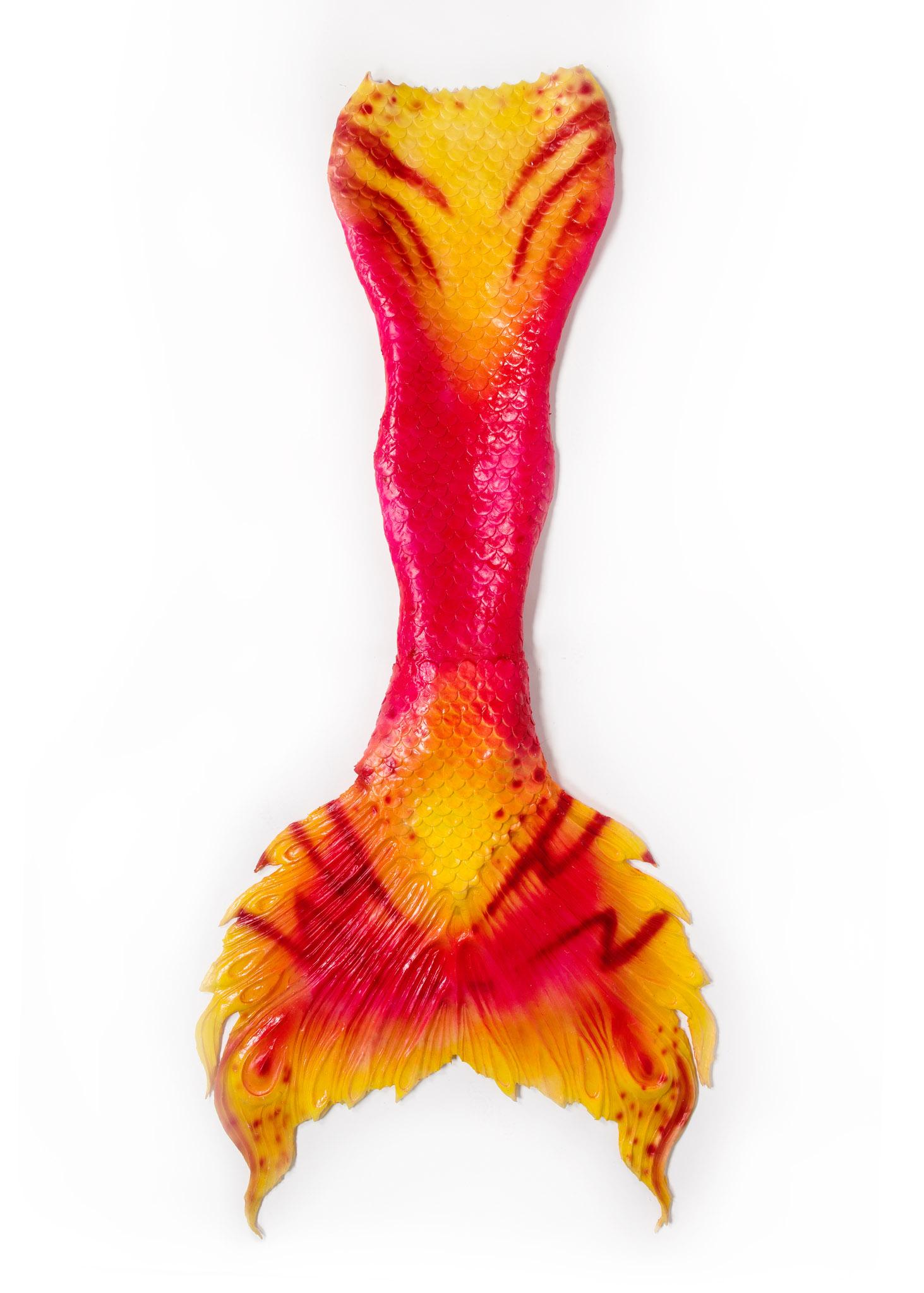 Fire inspired mermaid tail | Scrolller