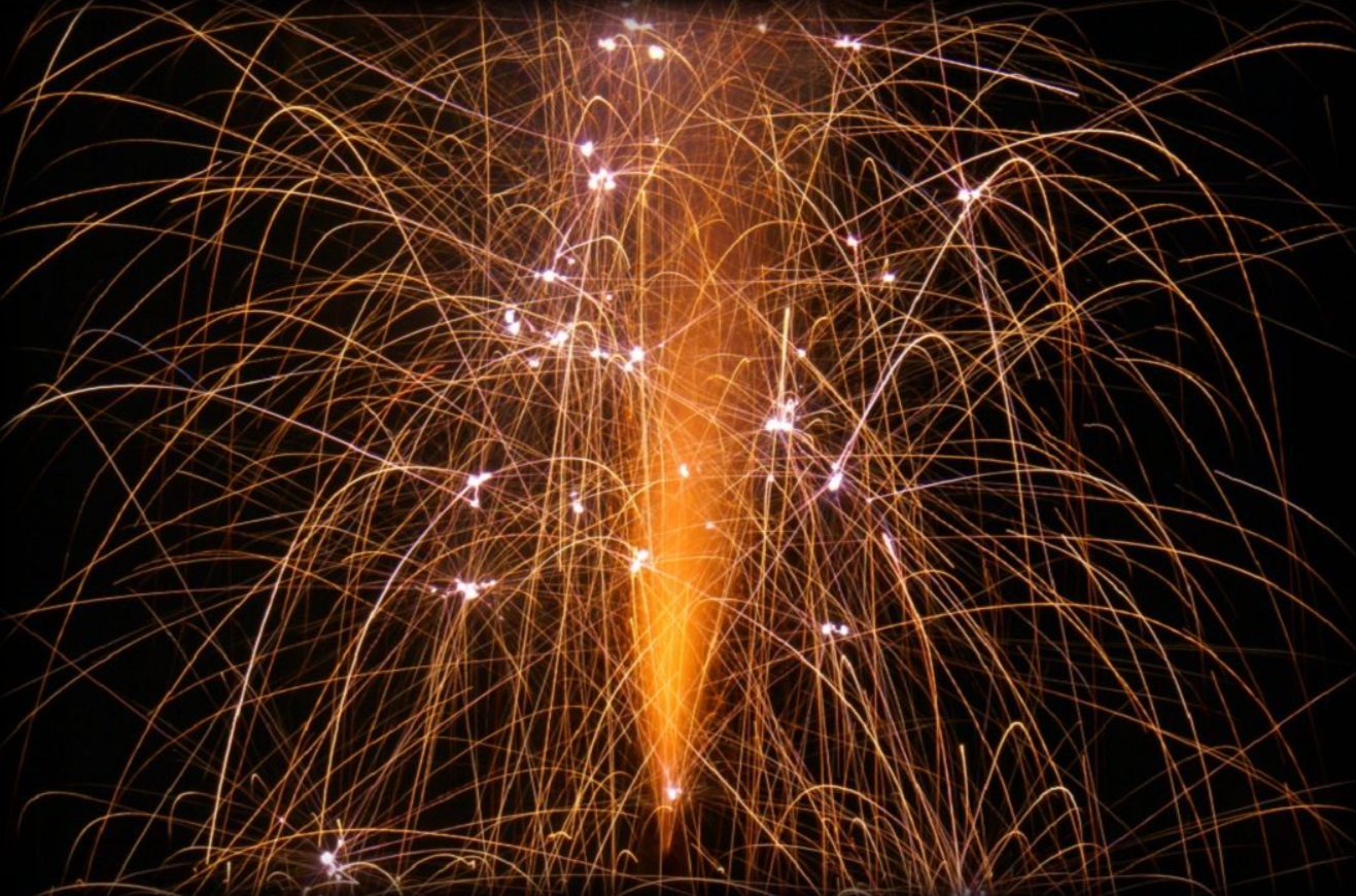 Fireworks in the Dark | Scrolller