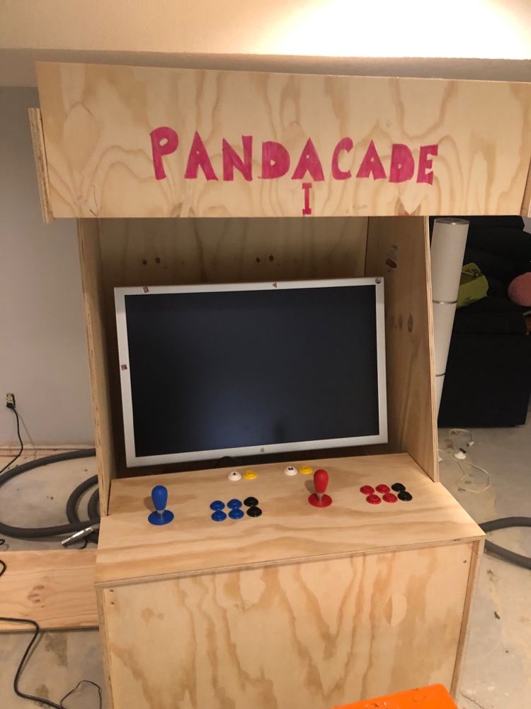 First arcade build | Scrolller
