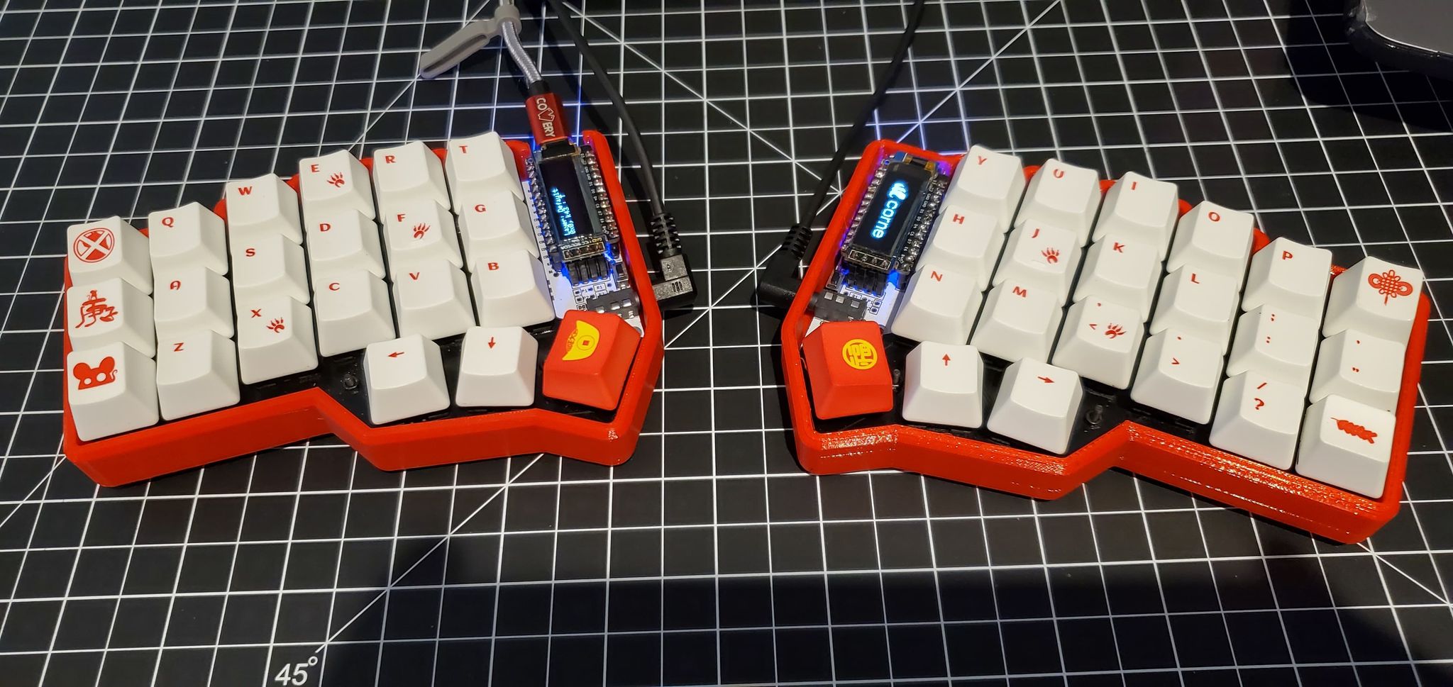 First Build - Corne Split Keyboard | Scrolller
