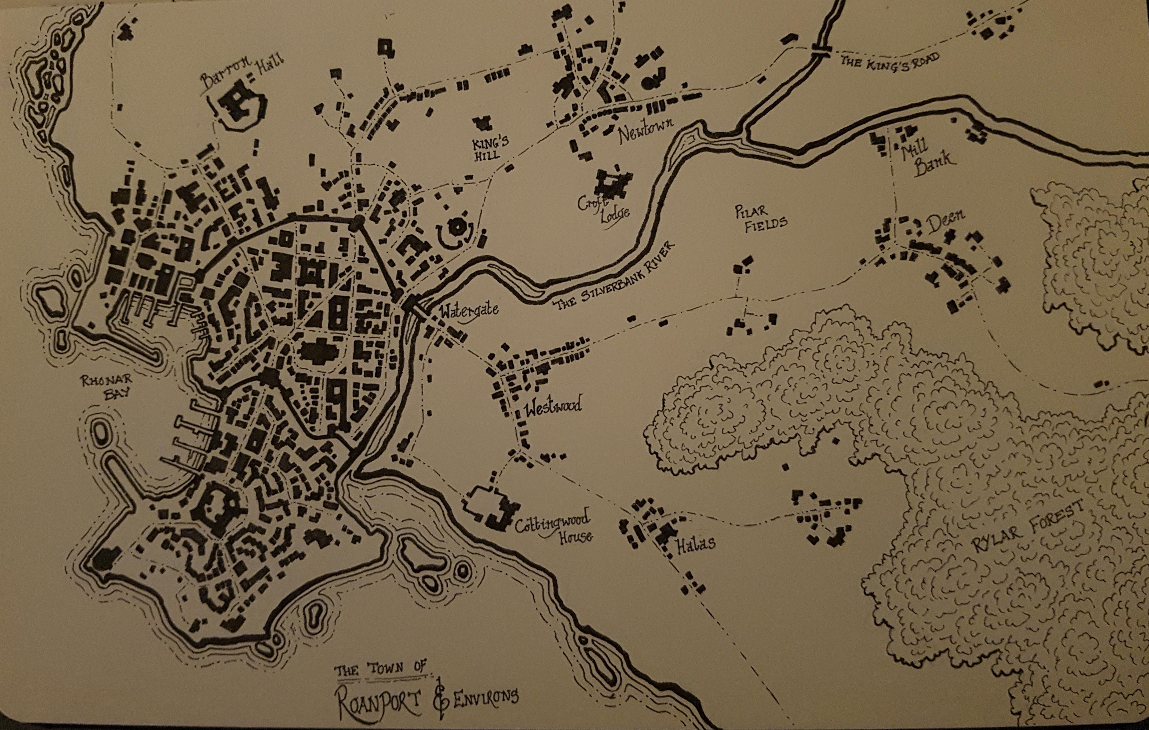 First 'city' map: Roanport | Scrolller