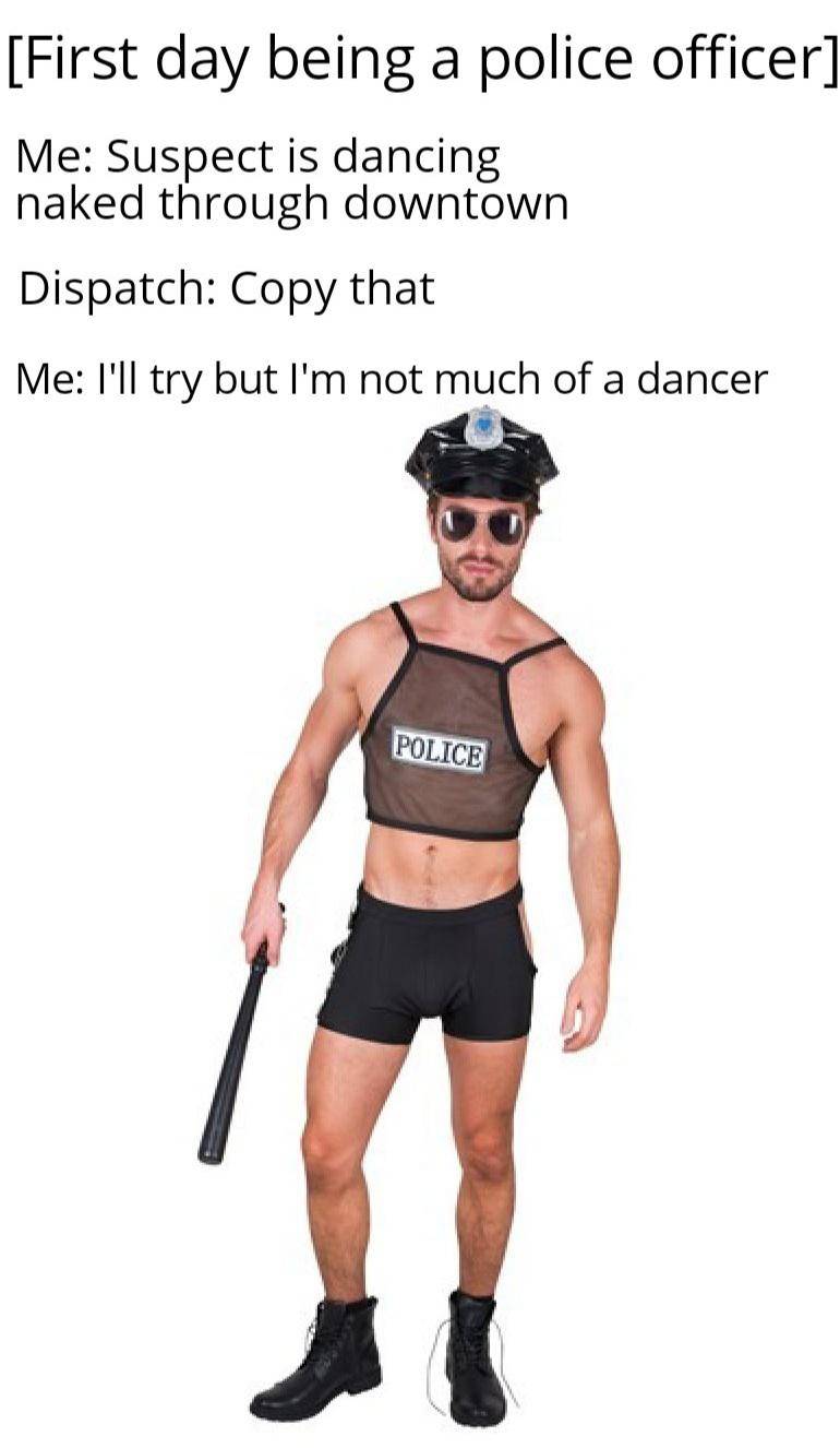 First day as a police officer be like... | Scrolller