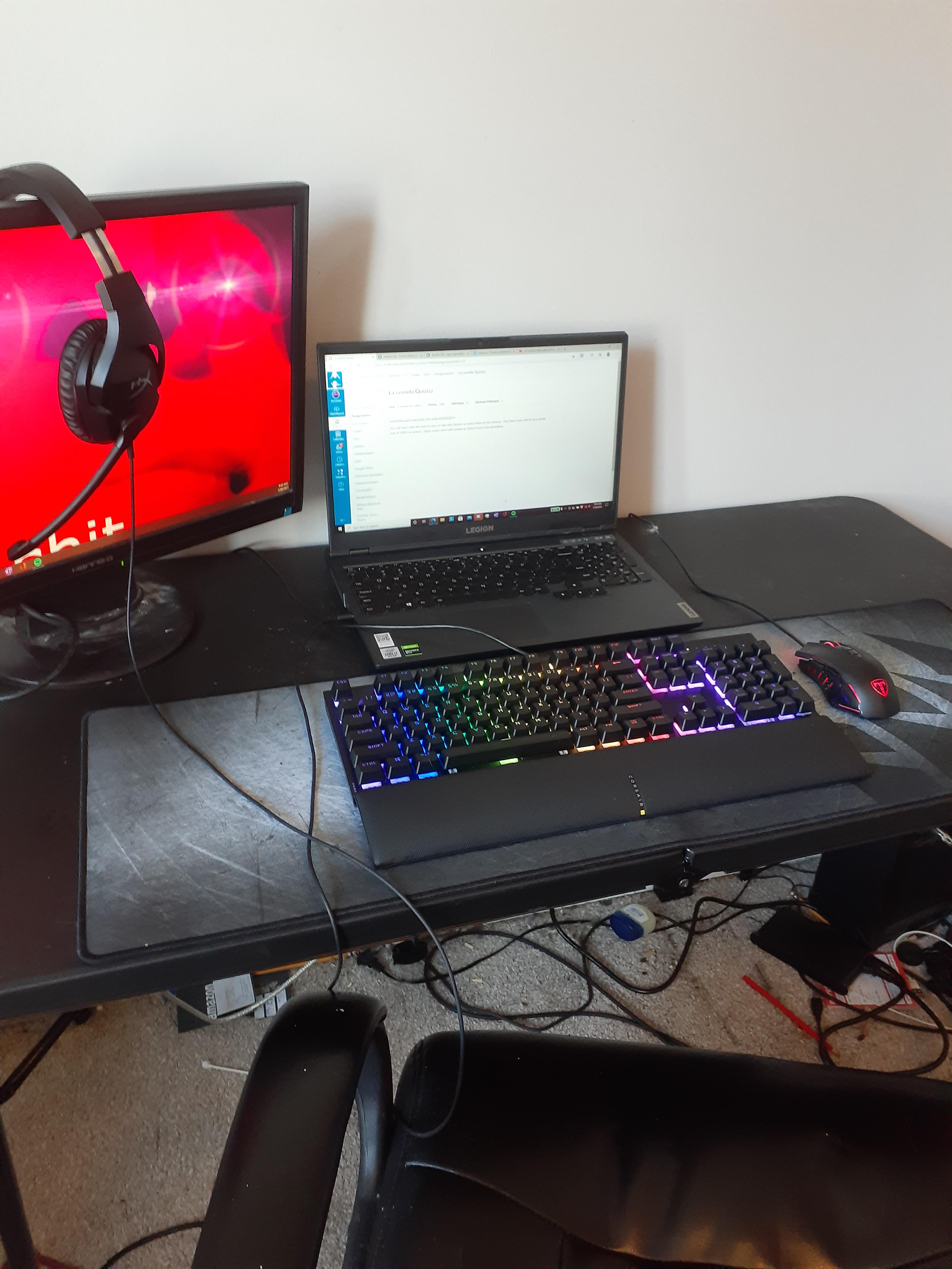 First ever setup, still trying to get some shit because cable management is a must | Scrolller