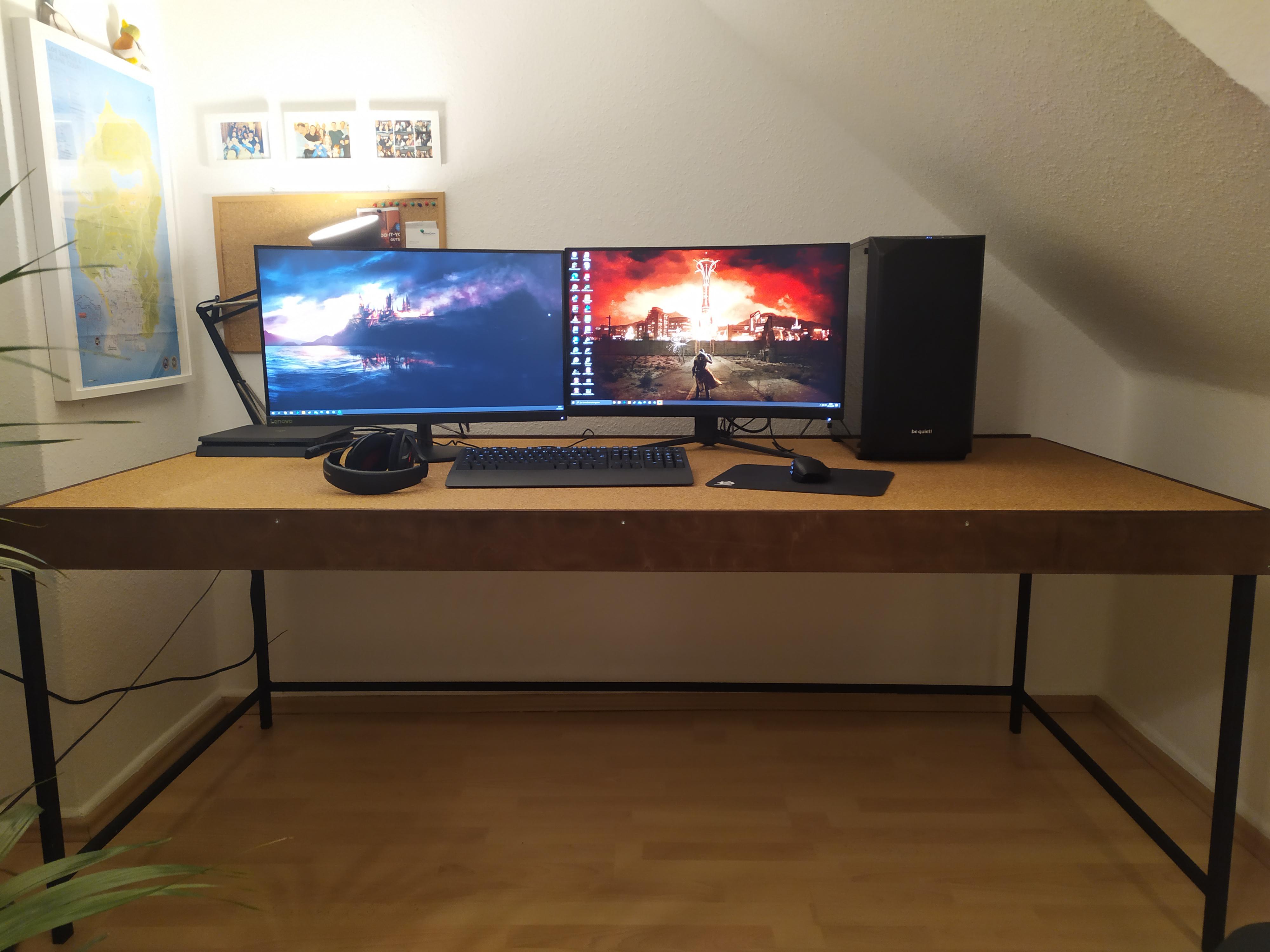 First homemade Cork - Desk | Scrolller