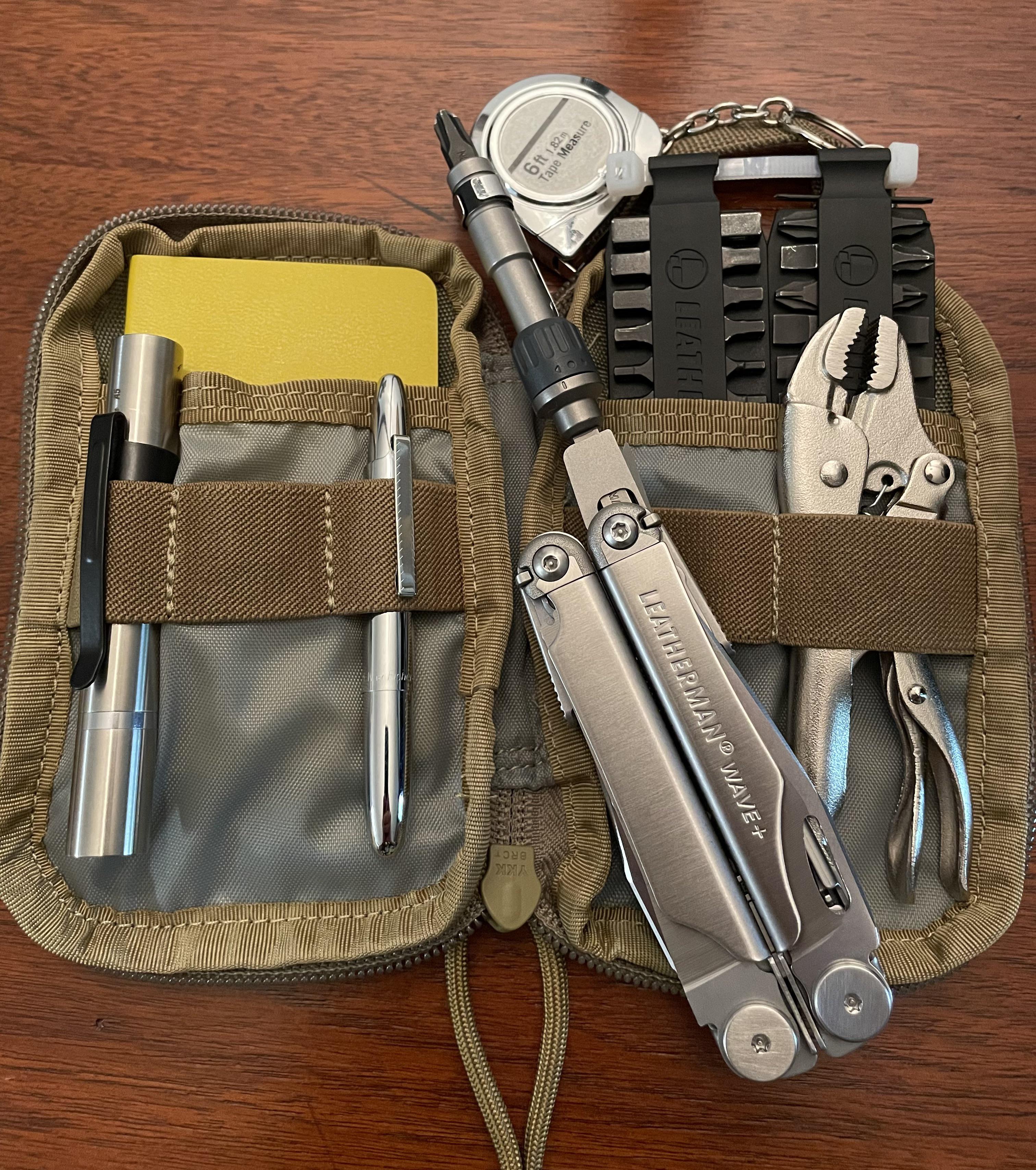 First Leatherman, first EDC post! Wave + saved the day with some on the fly furniture ...