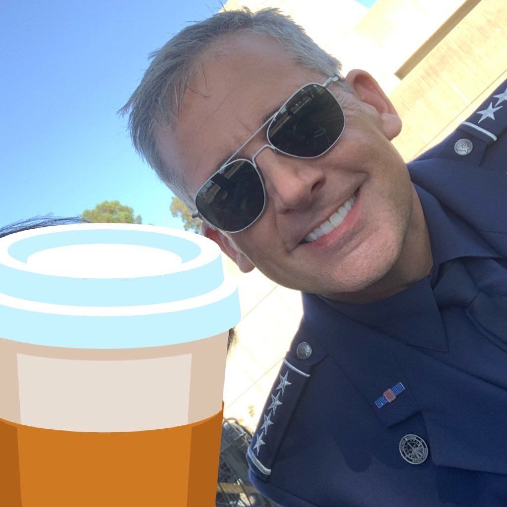 First look at Steve on the set of 'Space Force' | Scrolller