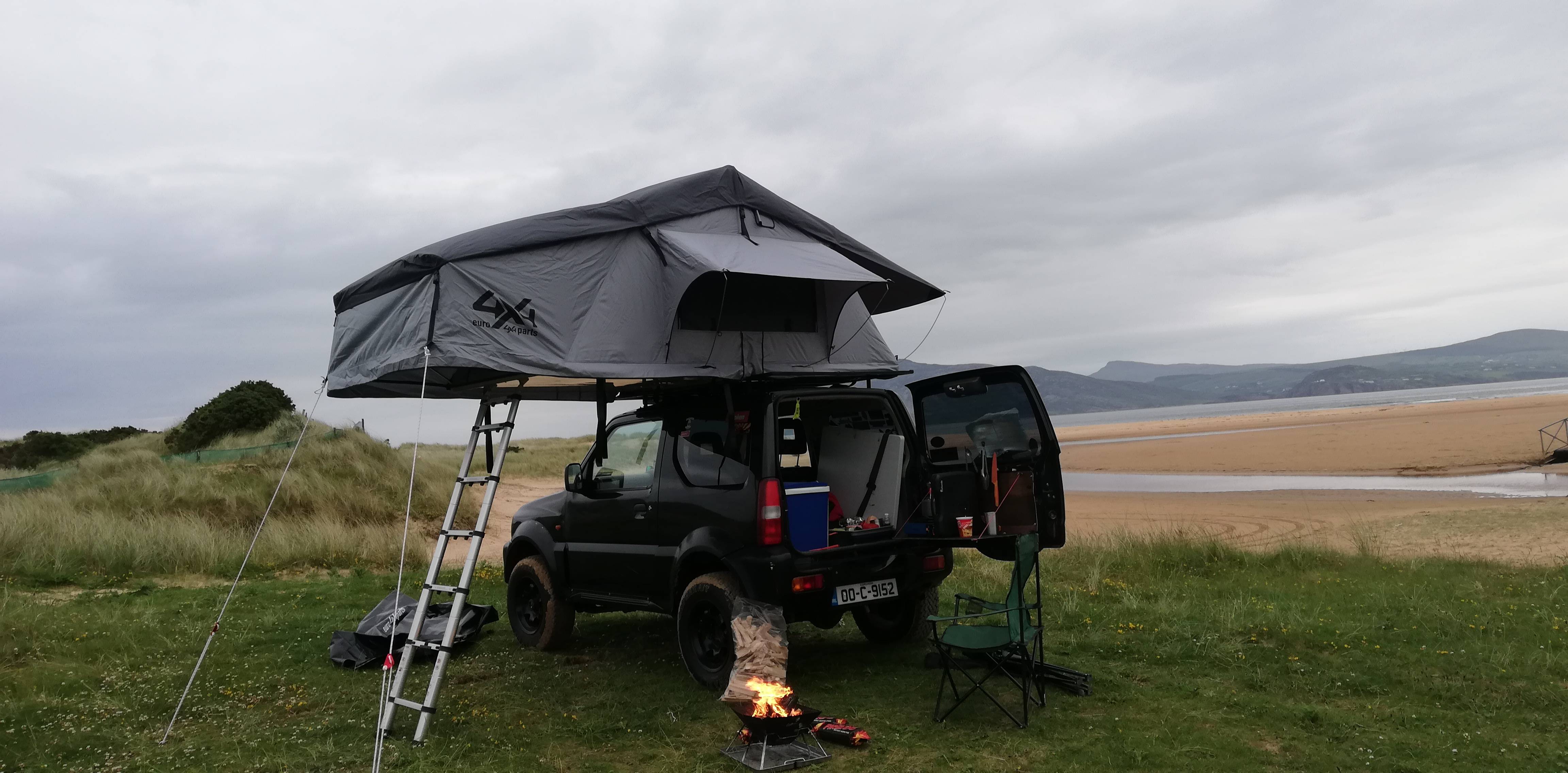 First night in my new roof tent! | Scrolller