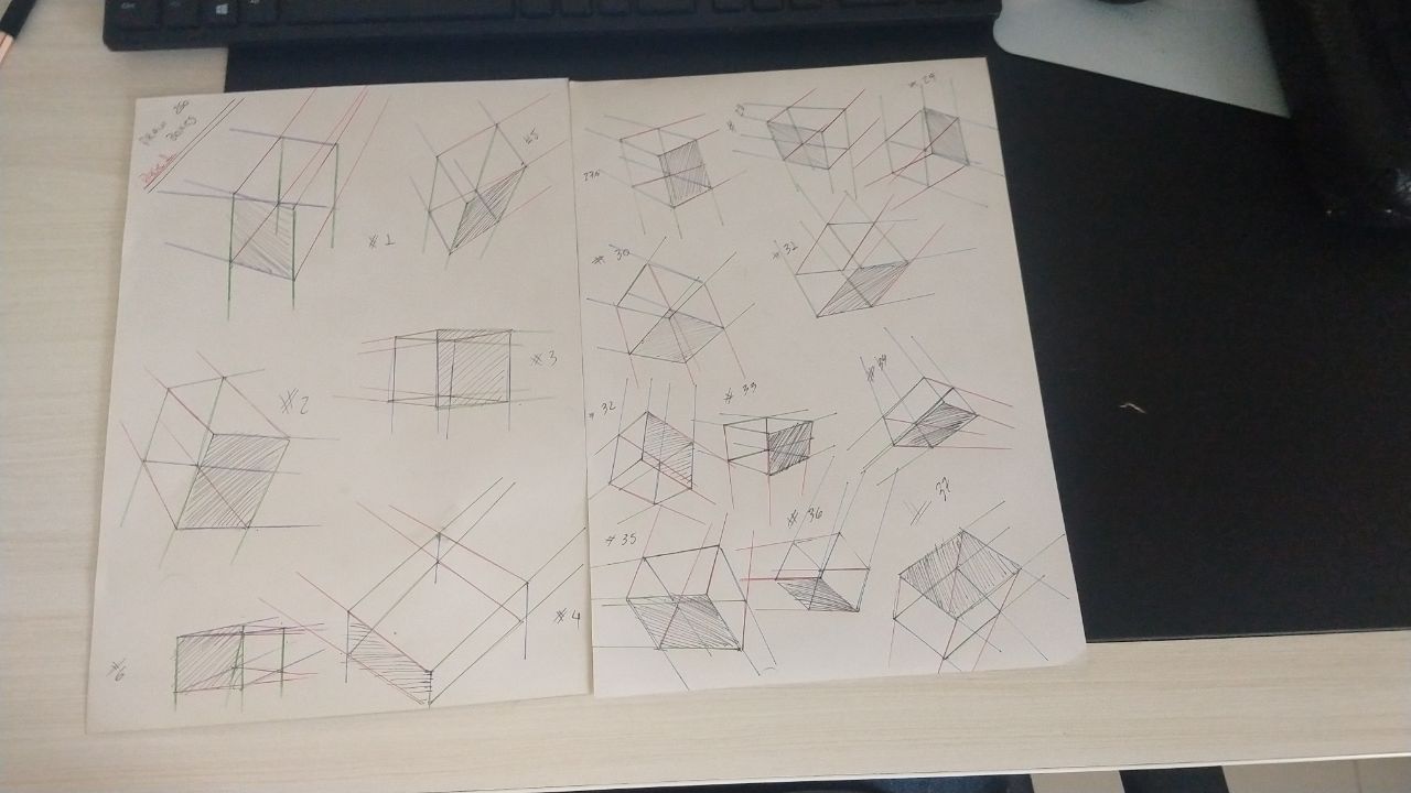 First page of boxes vs 4th one. I've noticed improvement already! This is actually fun! | Scrolller
