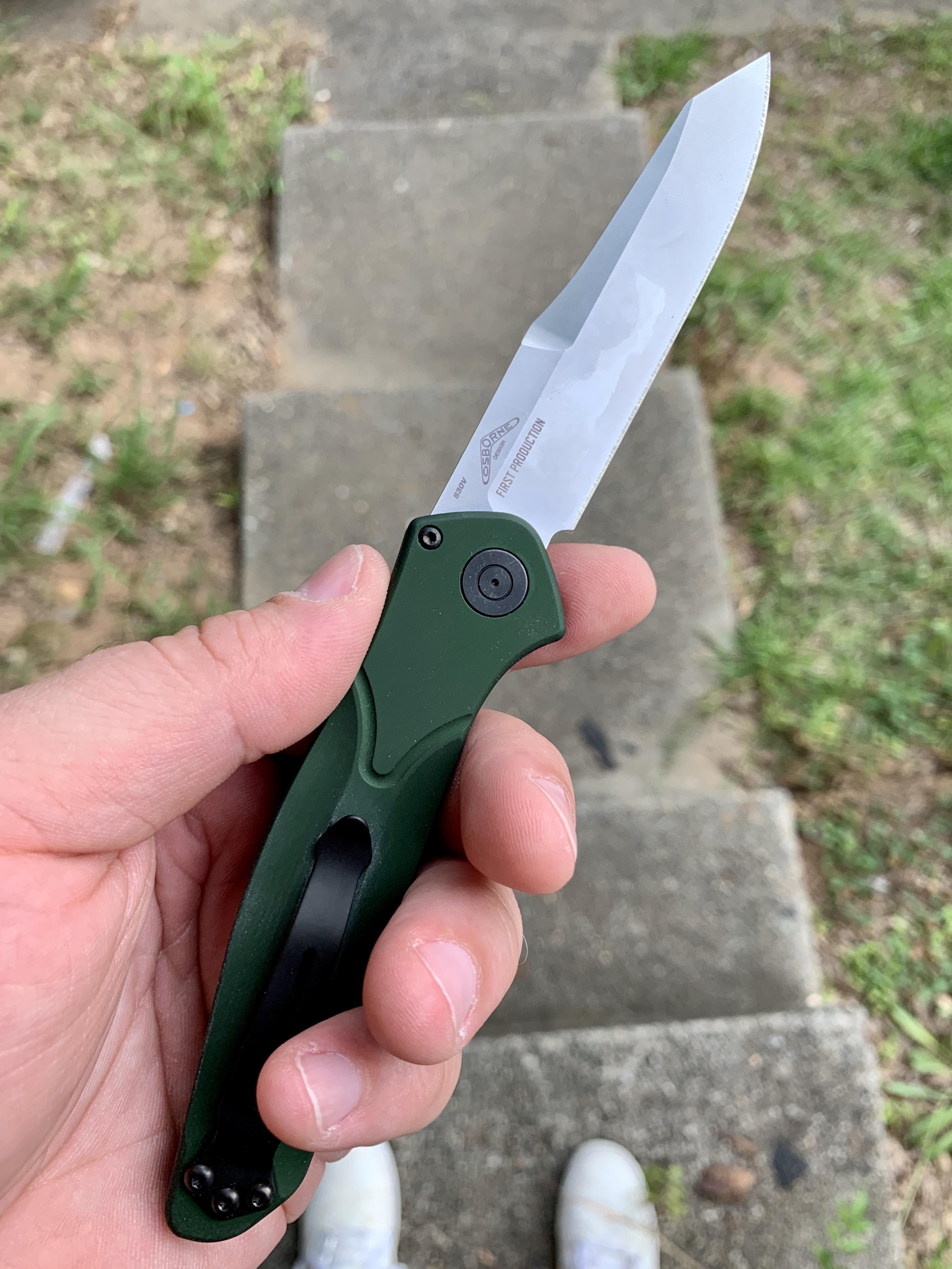First Production Benchmade Osborne Automatic | Scrolller