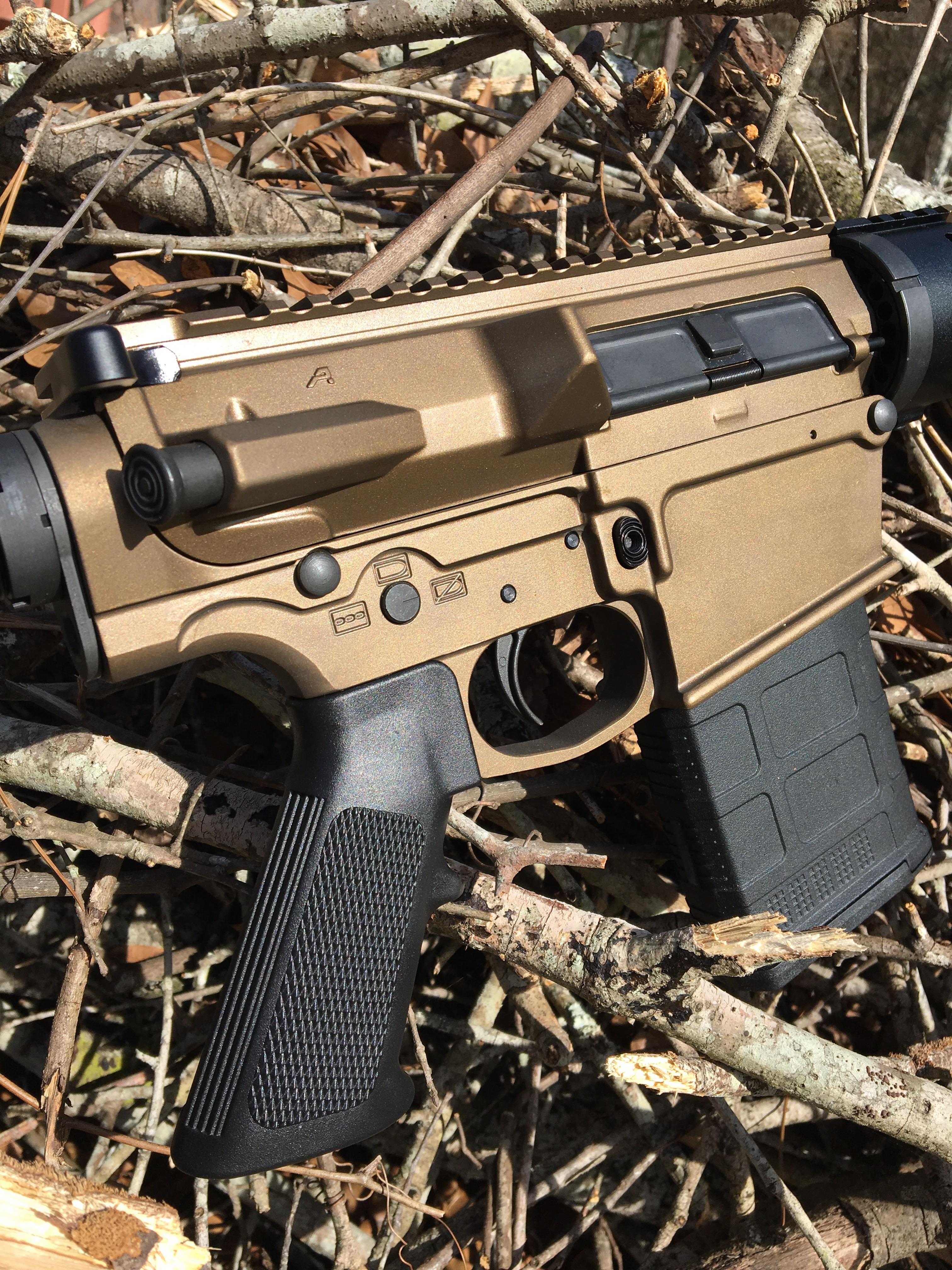 First project. Burnt Bronze AR 10 | Scrolller