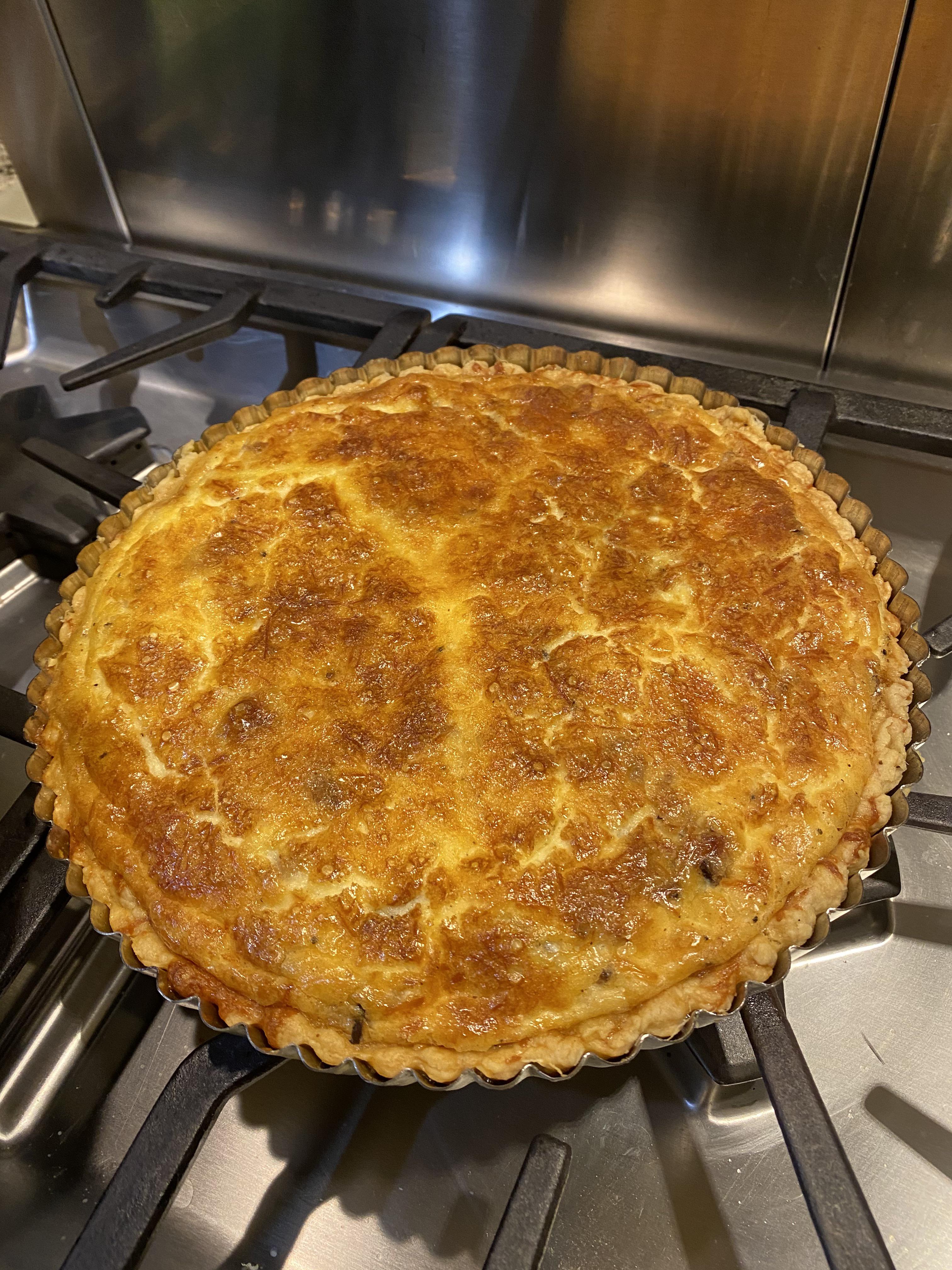First quiche Lorraine | Scrolller