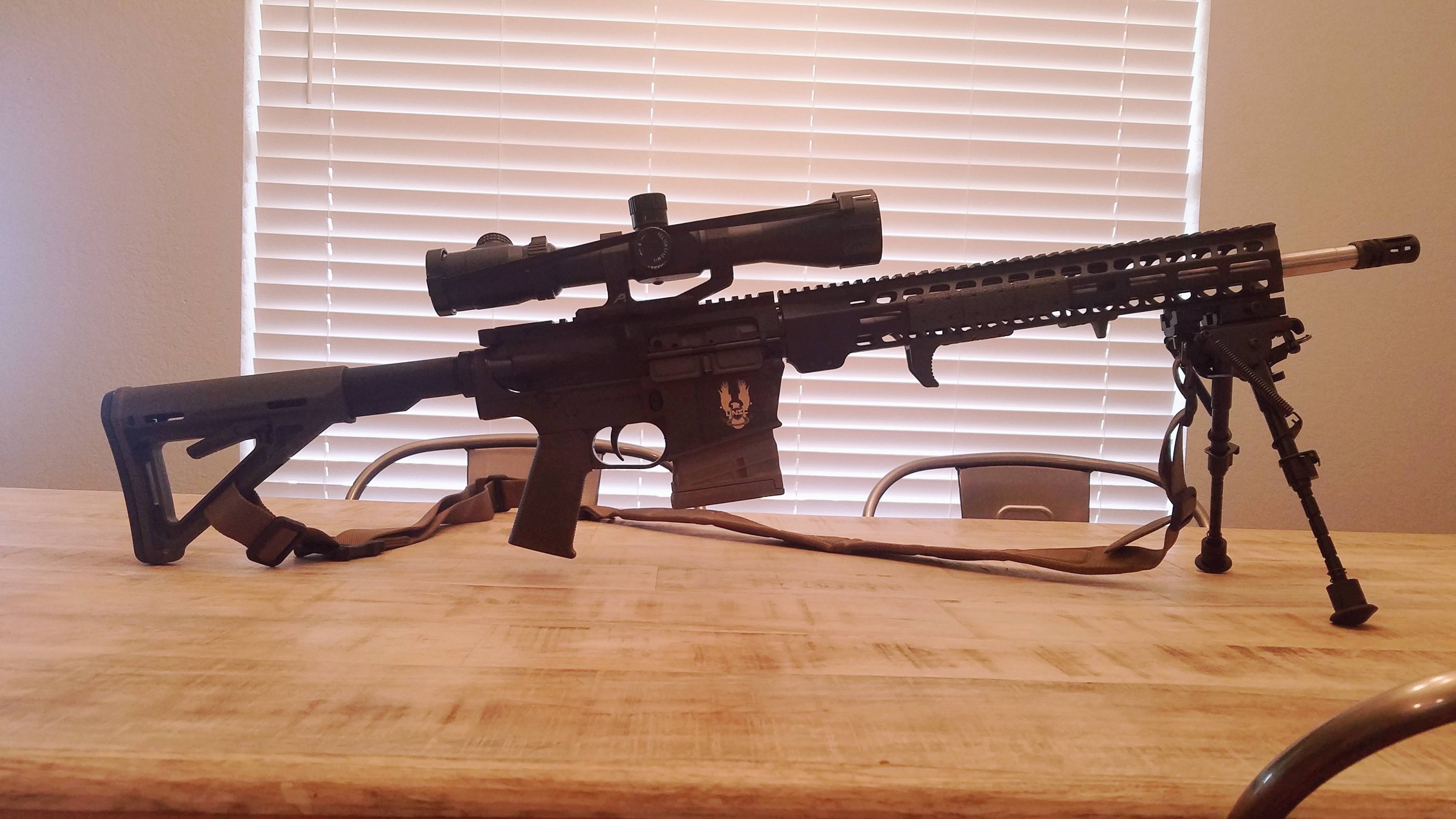 First rifle: done. | Scrolller