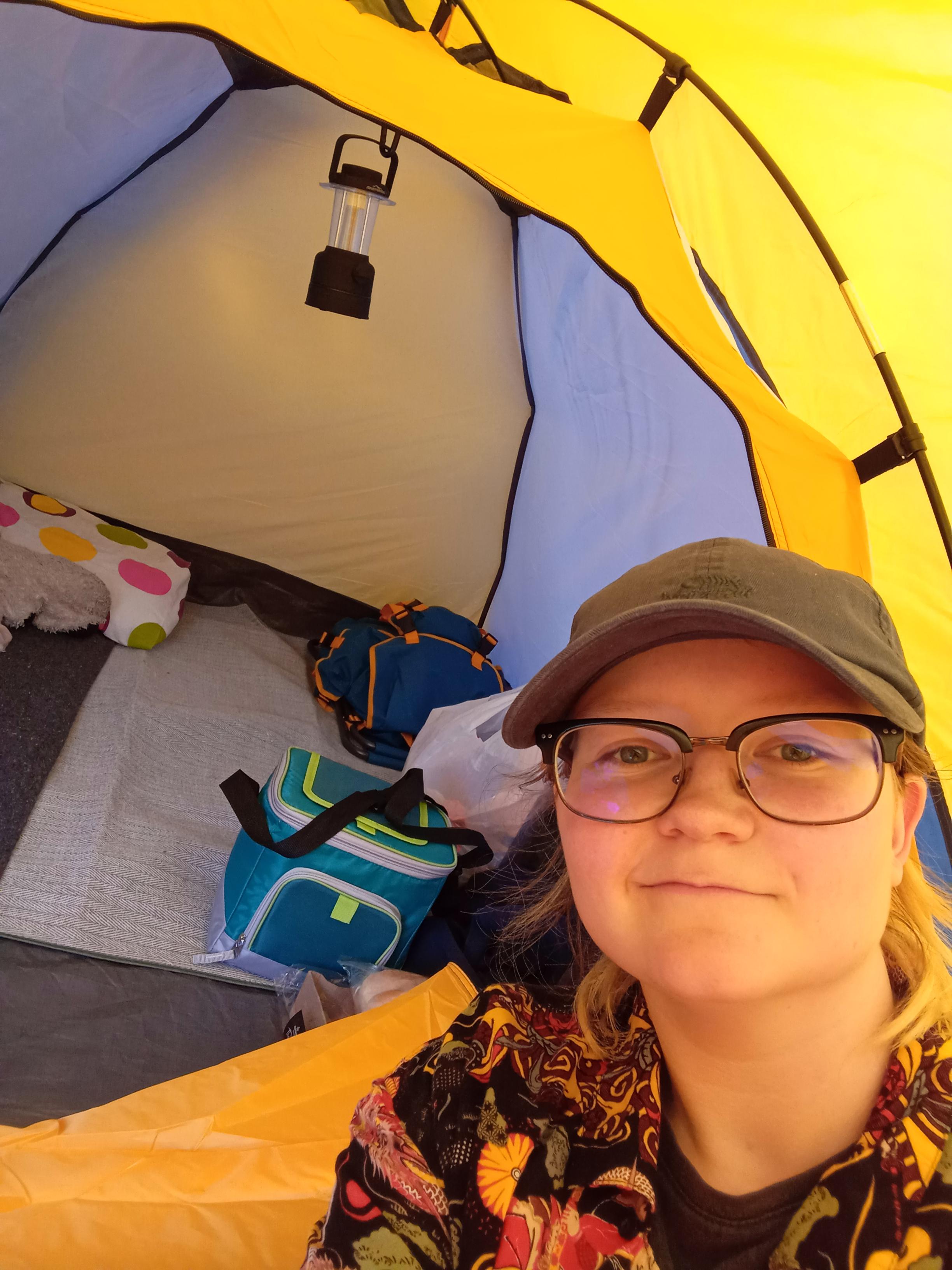 first solo camping trip | Scrolller