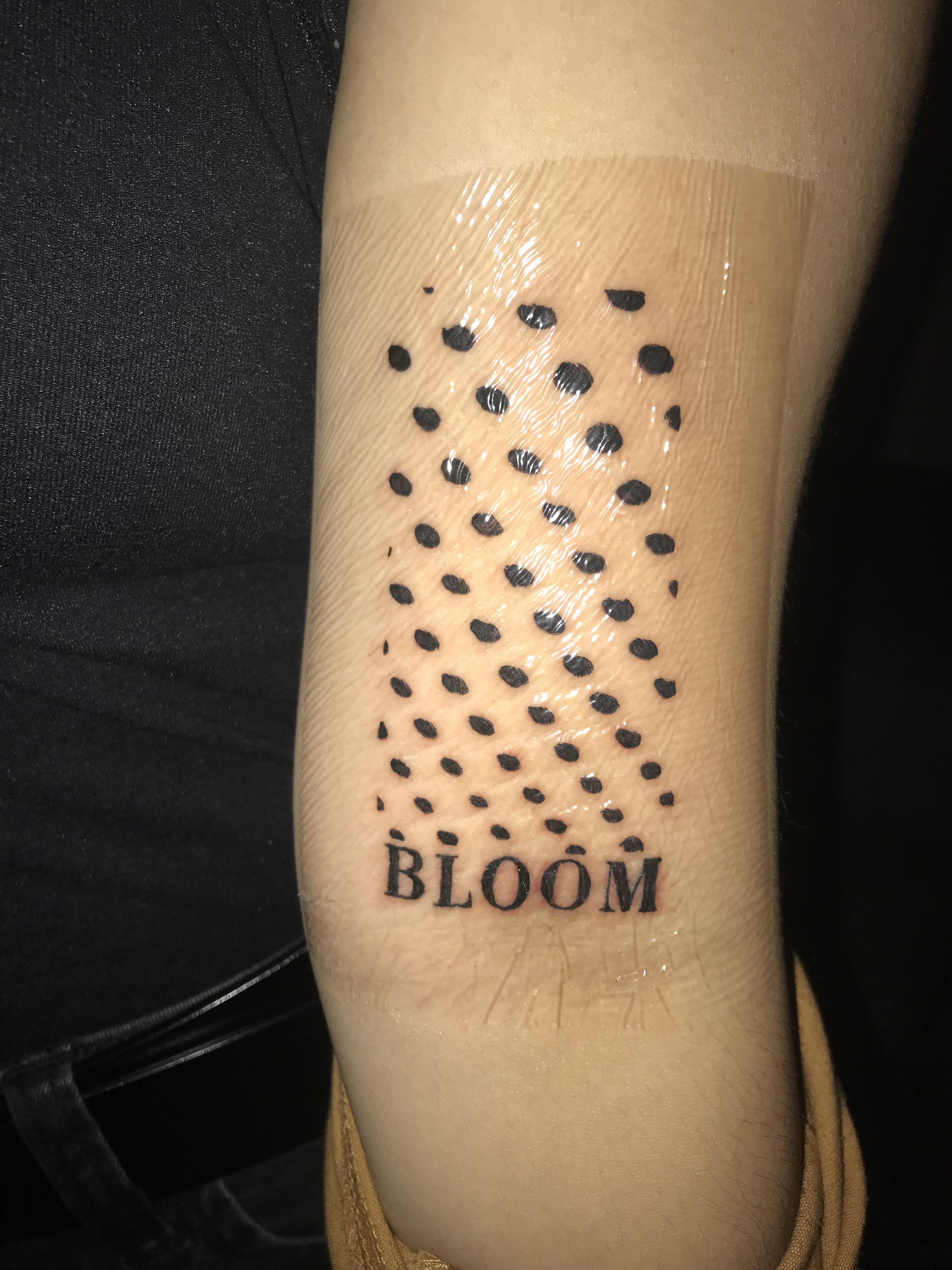 First Tattoo Dedicated to Bloom | Scrolller