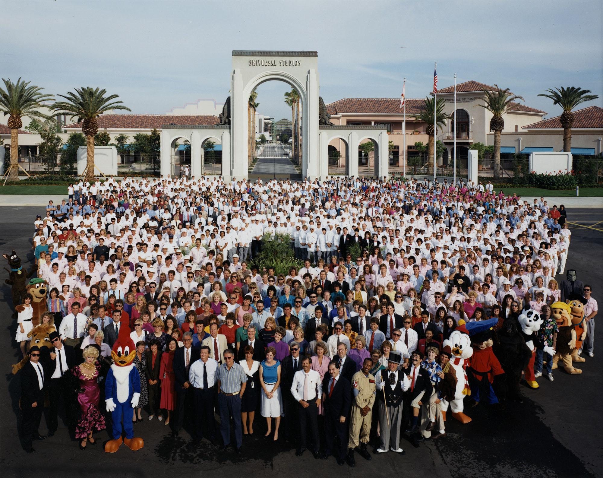 First Team Photo - June 7, 1990. Cheers to 30 Universal! | Scrolller