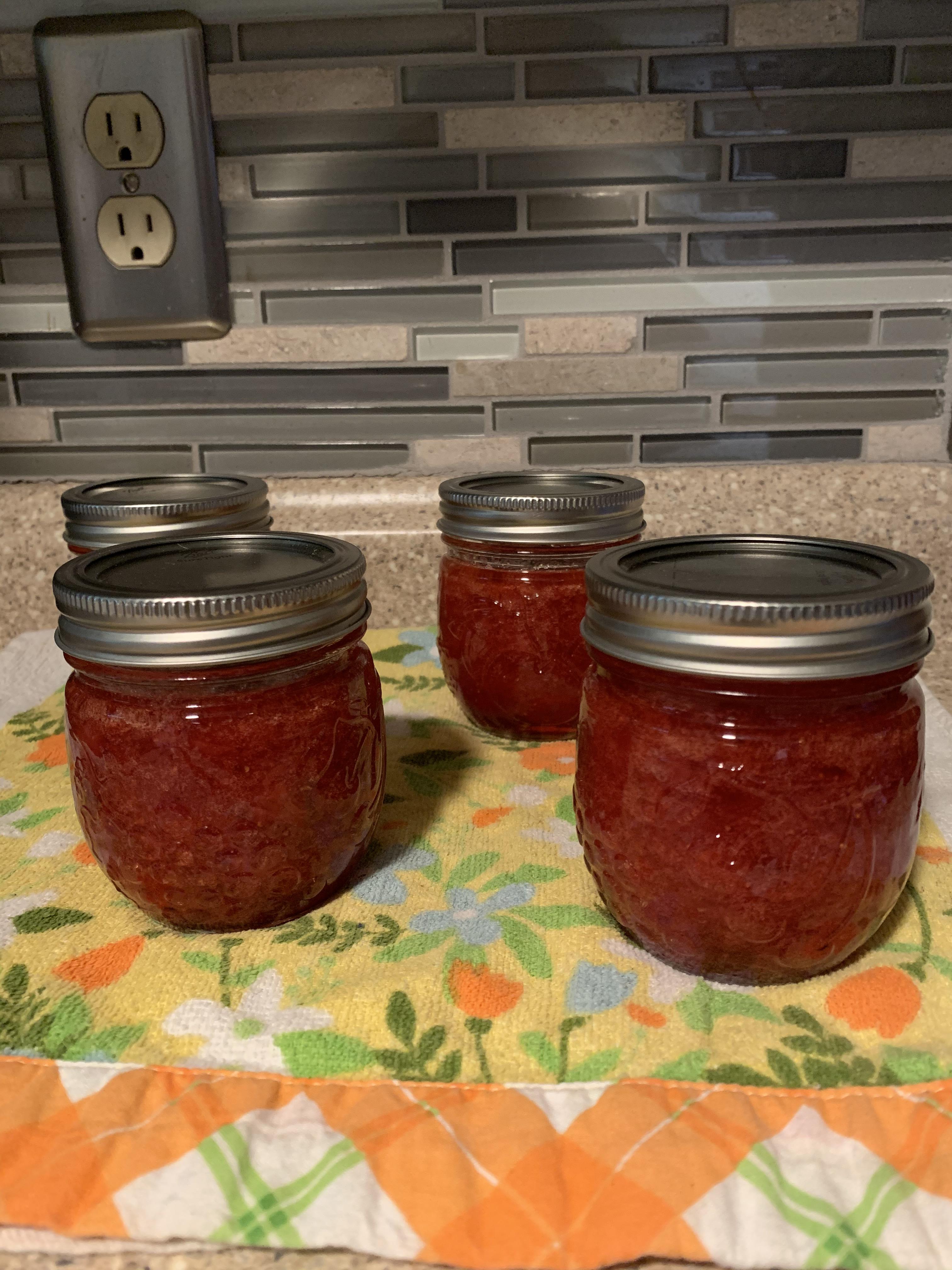 First time canning I made strawberry jam! | Scrolller