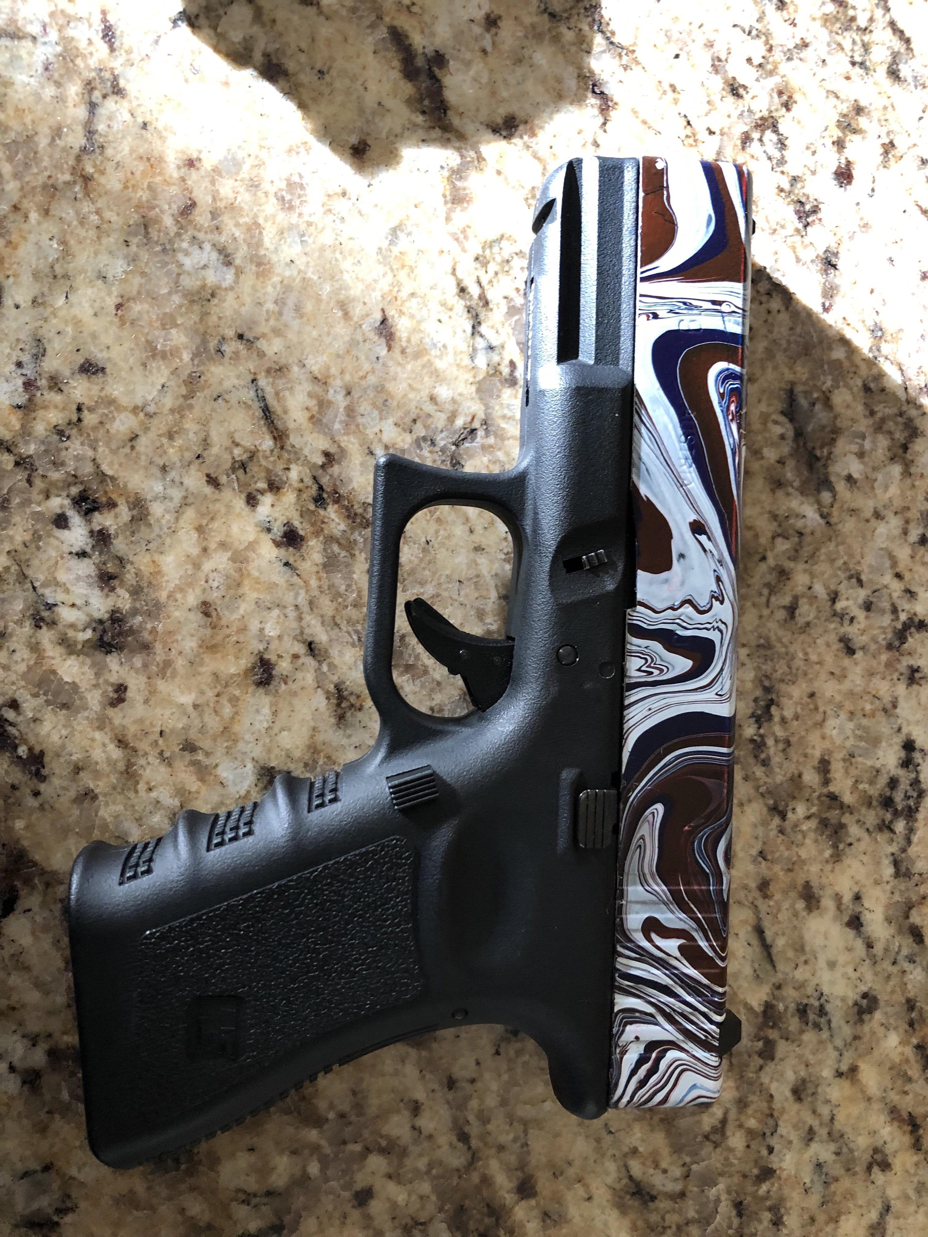 First time hydro dipping, i think i did a great job, hydro dipped my airsoft gun! | Scrolller