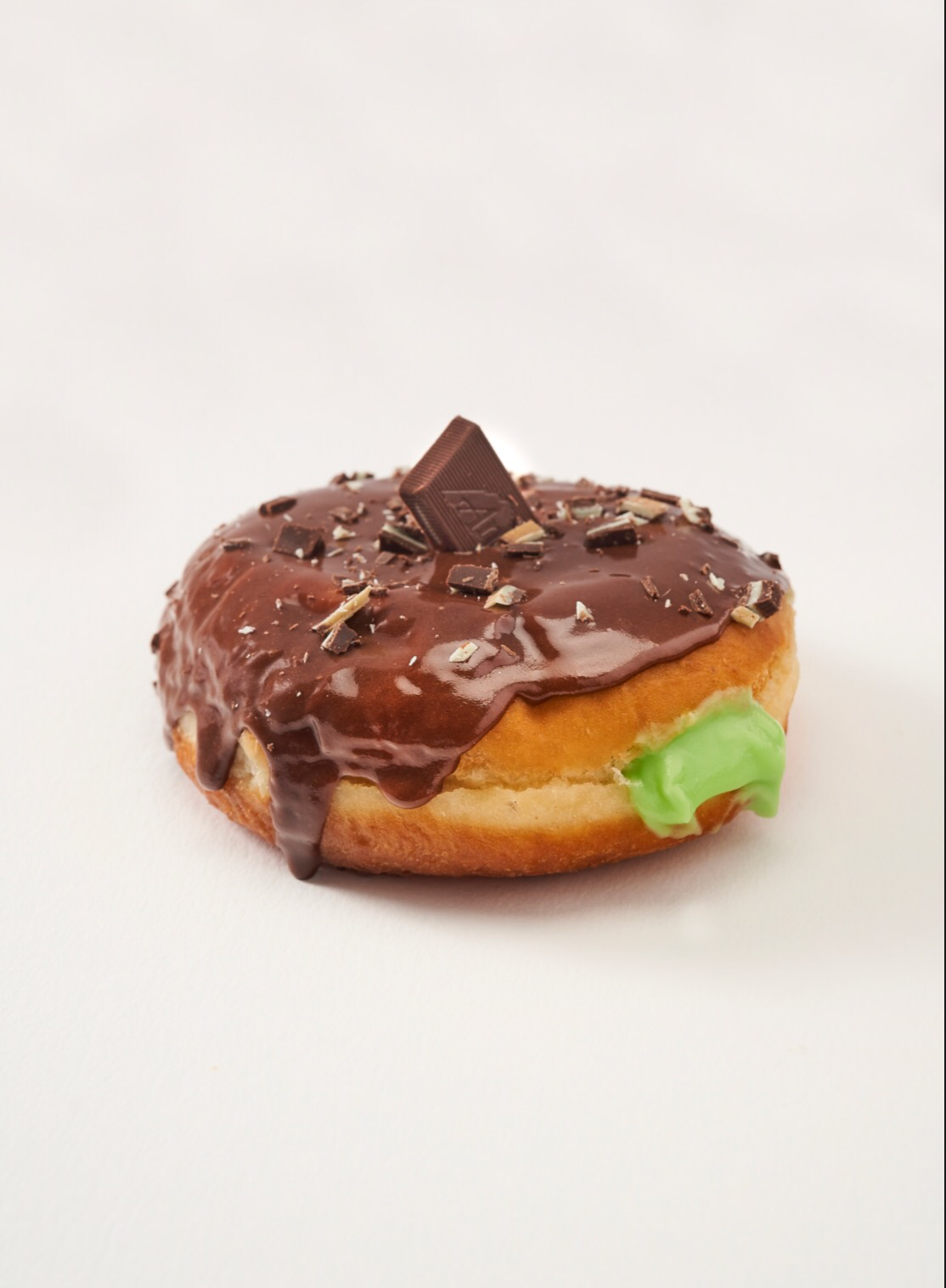 First time I’ve had professional photos taken of my donuts! Chocolate mint donut | Scrolller
