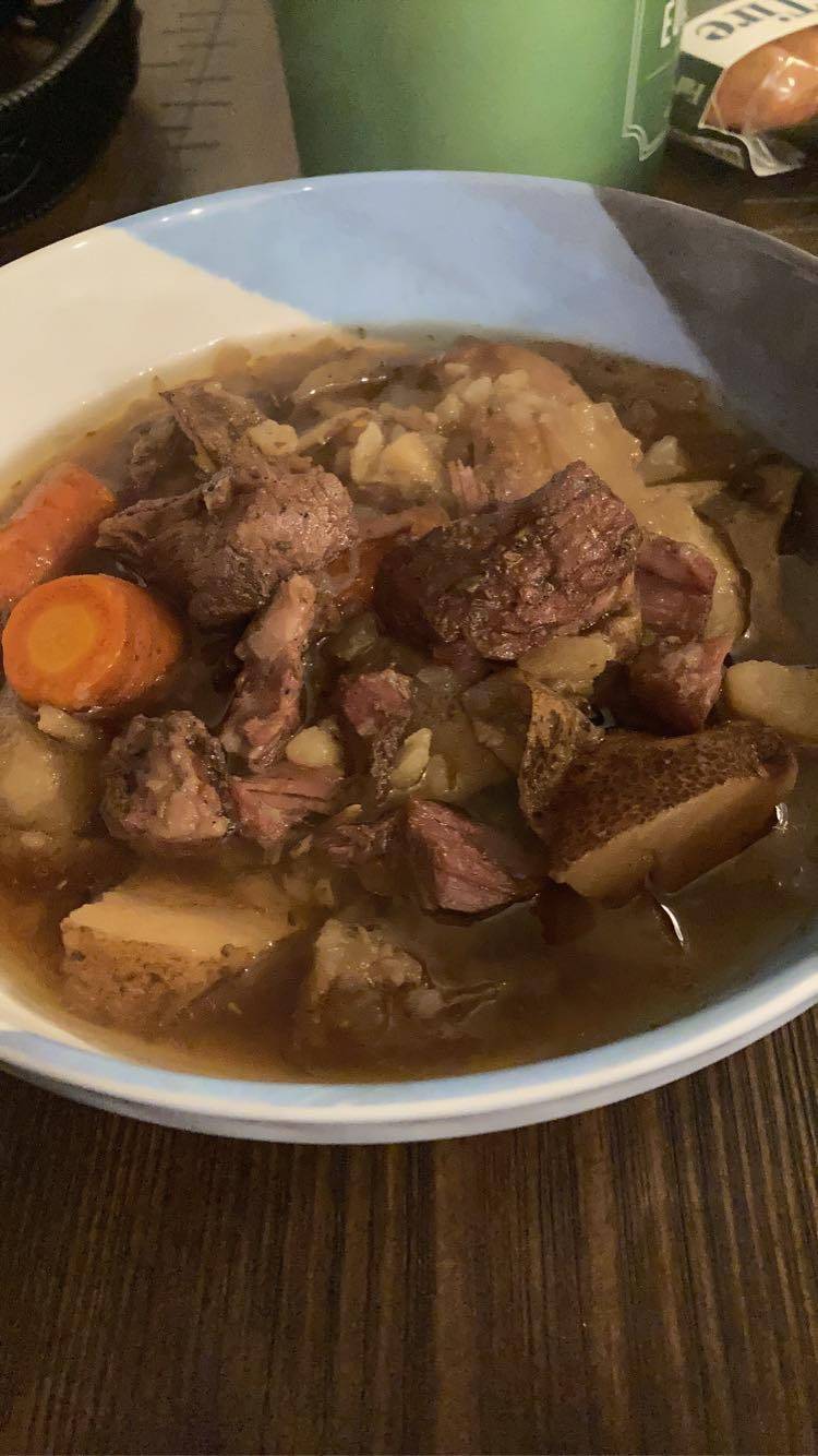 First time making beef stew, thank you u/CapnStabby for the awesome recipe! | Scrolller