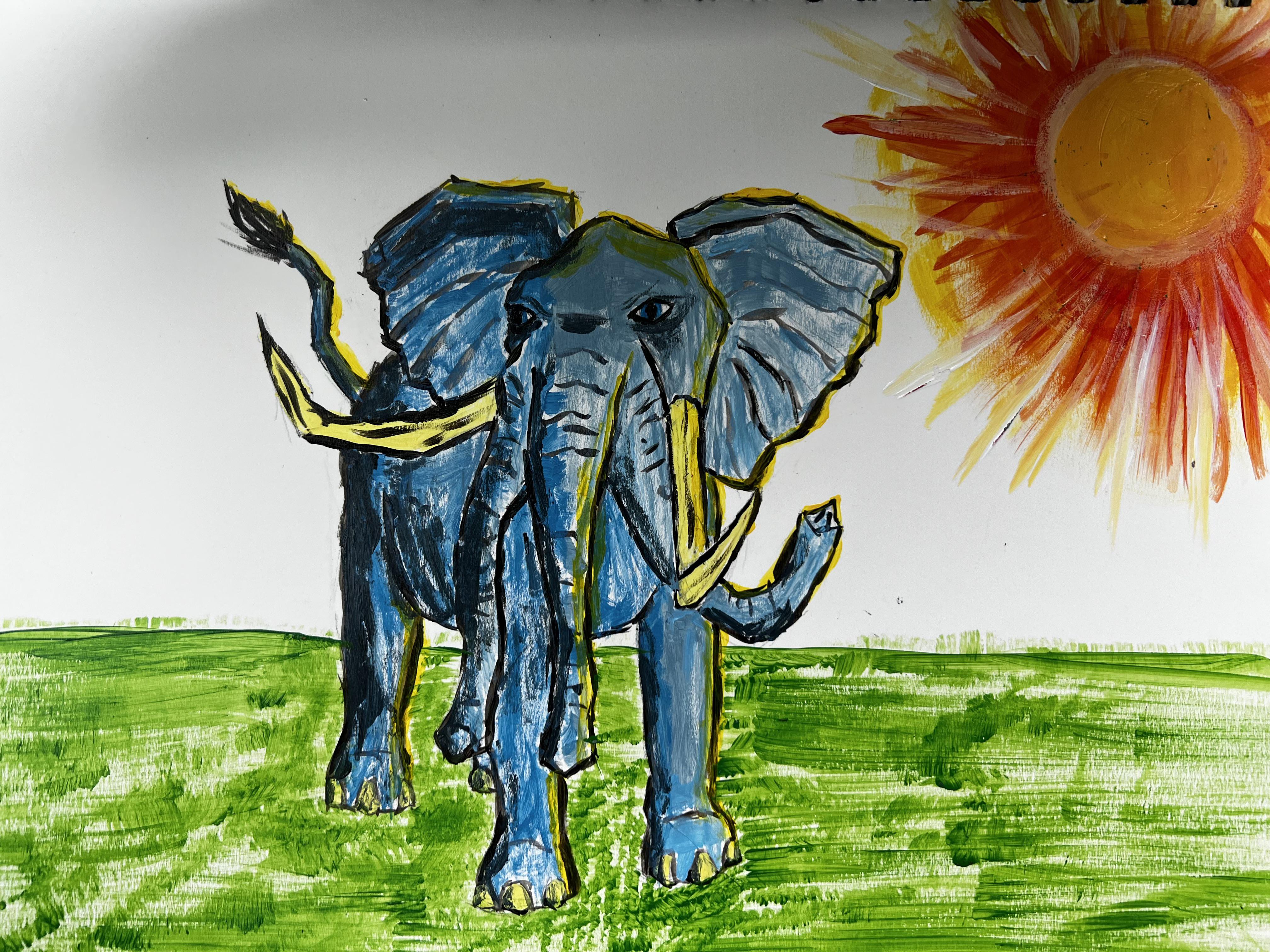 First time painting since elementary school. Any tips? (Acrylic) | Scrolller