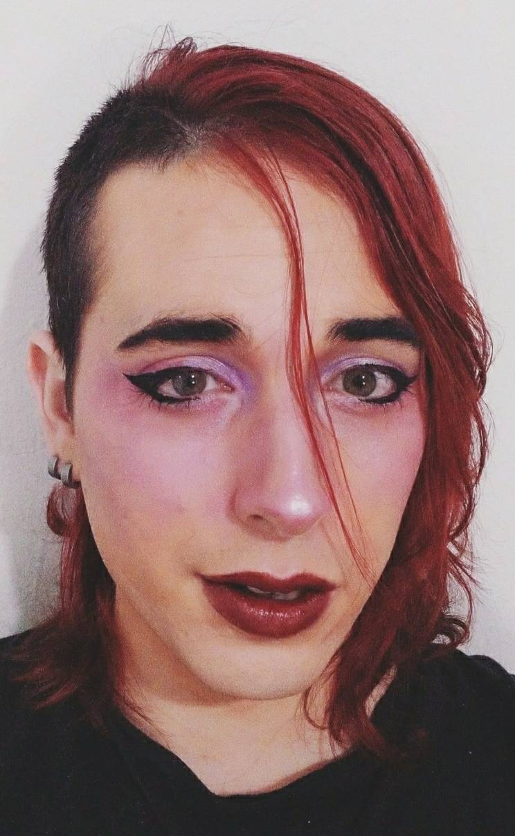 First time putting make up on. Thoughts? | Scrolller