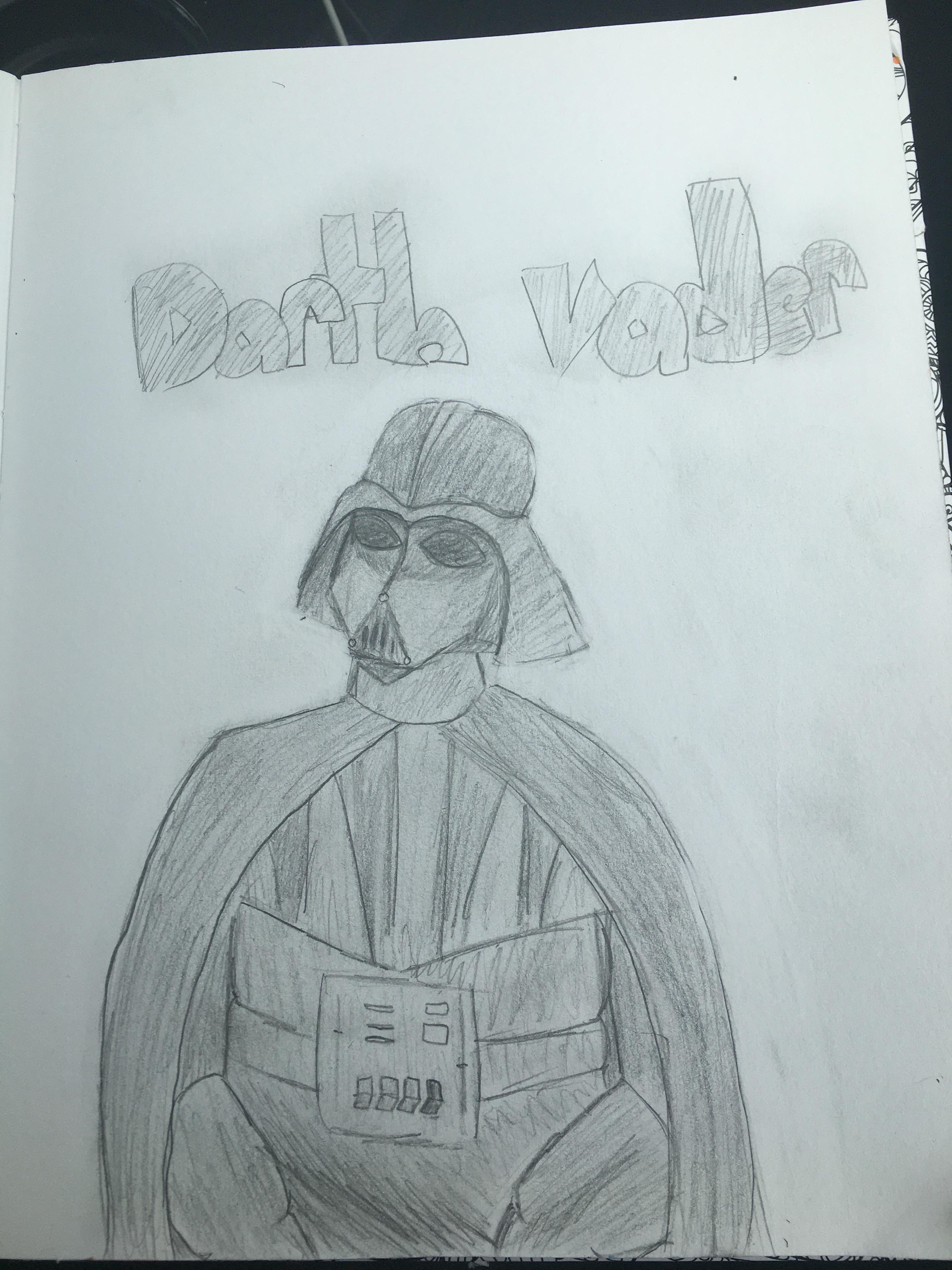First try at Darth Vader | Scrolller