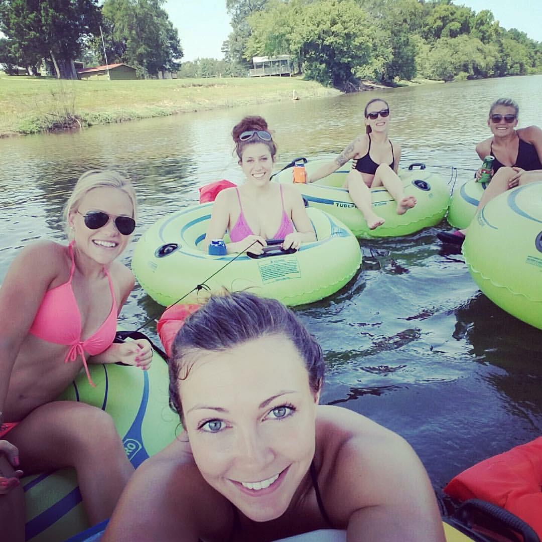 Five Friends Tube Down River | Scrolller
