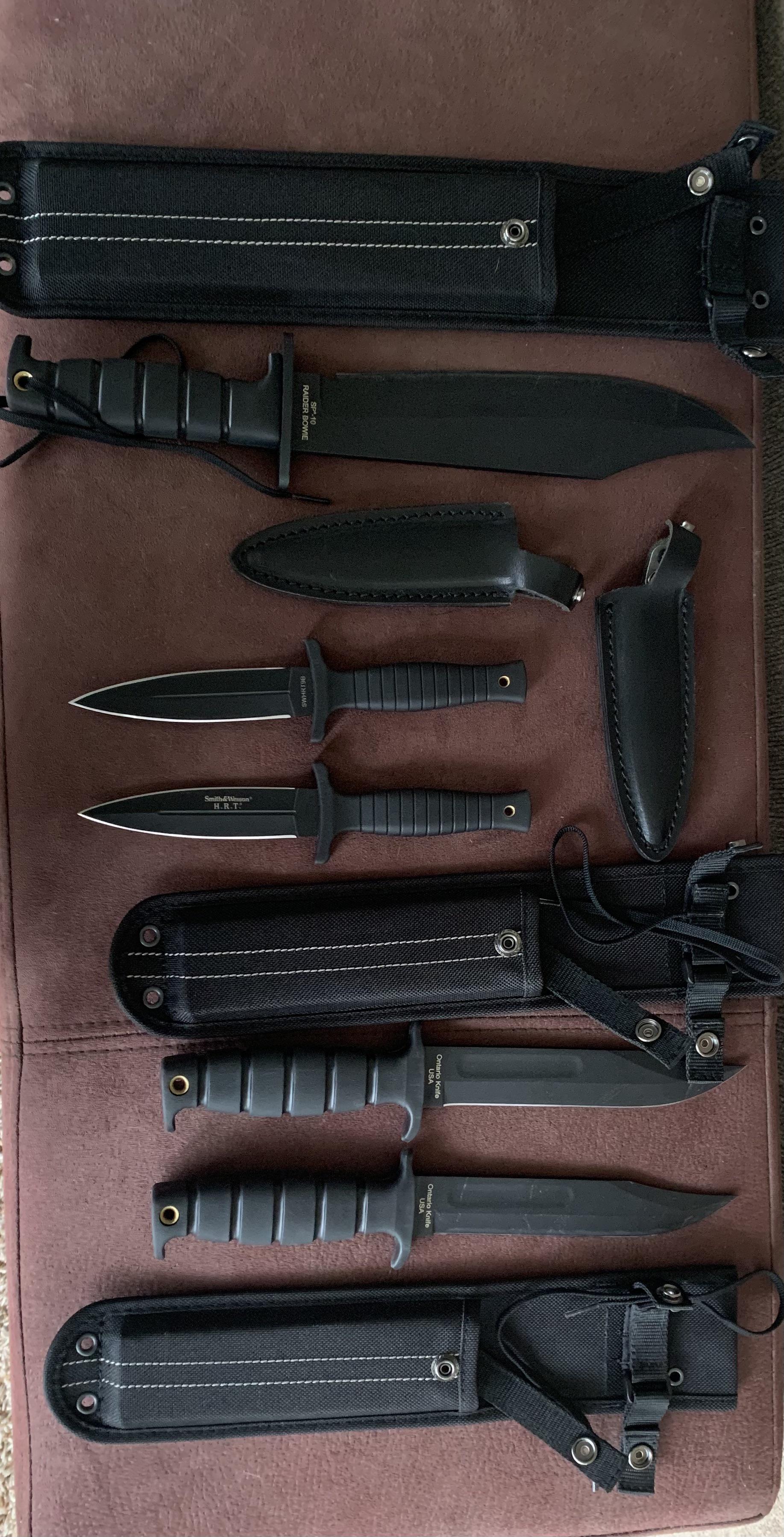 Fixed blade collection!!! | Scrolller