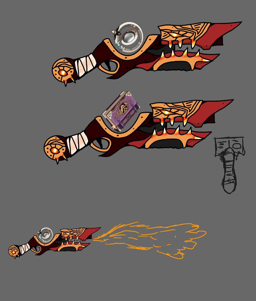 Flamethrower concept that uses a catalyst | Scrolller